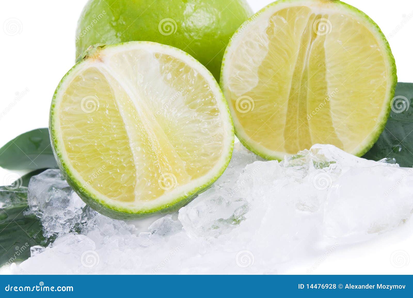 Closeup lime and ice stock photo. Image of drop, fruit - 14476928