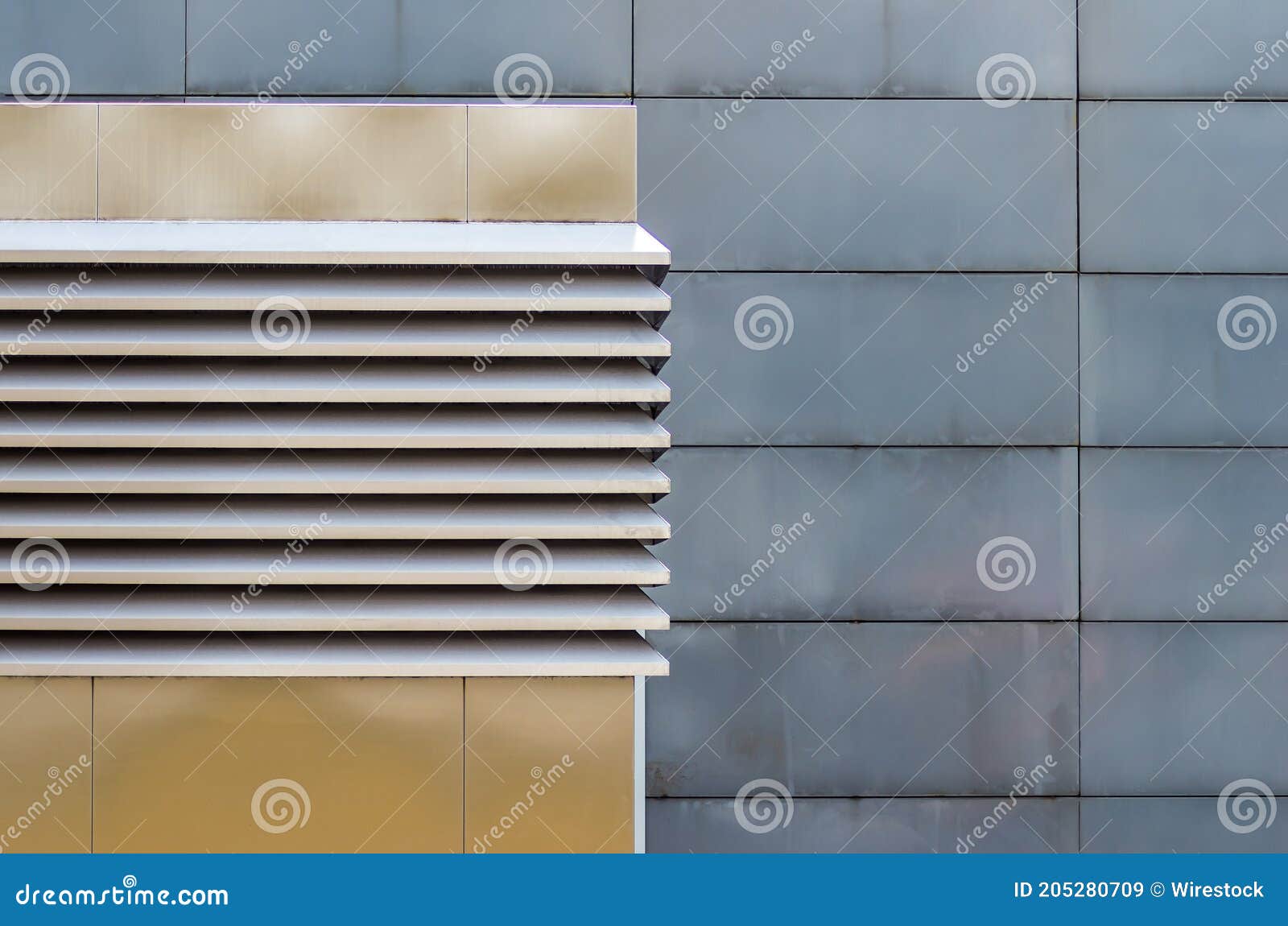 Closeup Of Lines And Textures Of A Modern Architectural Building ...