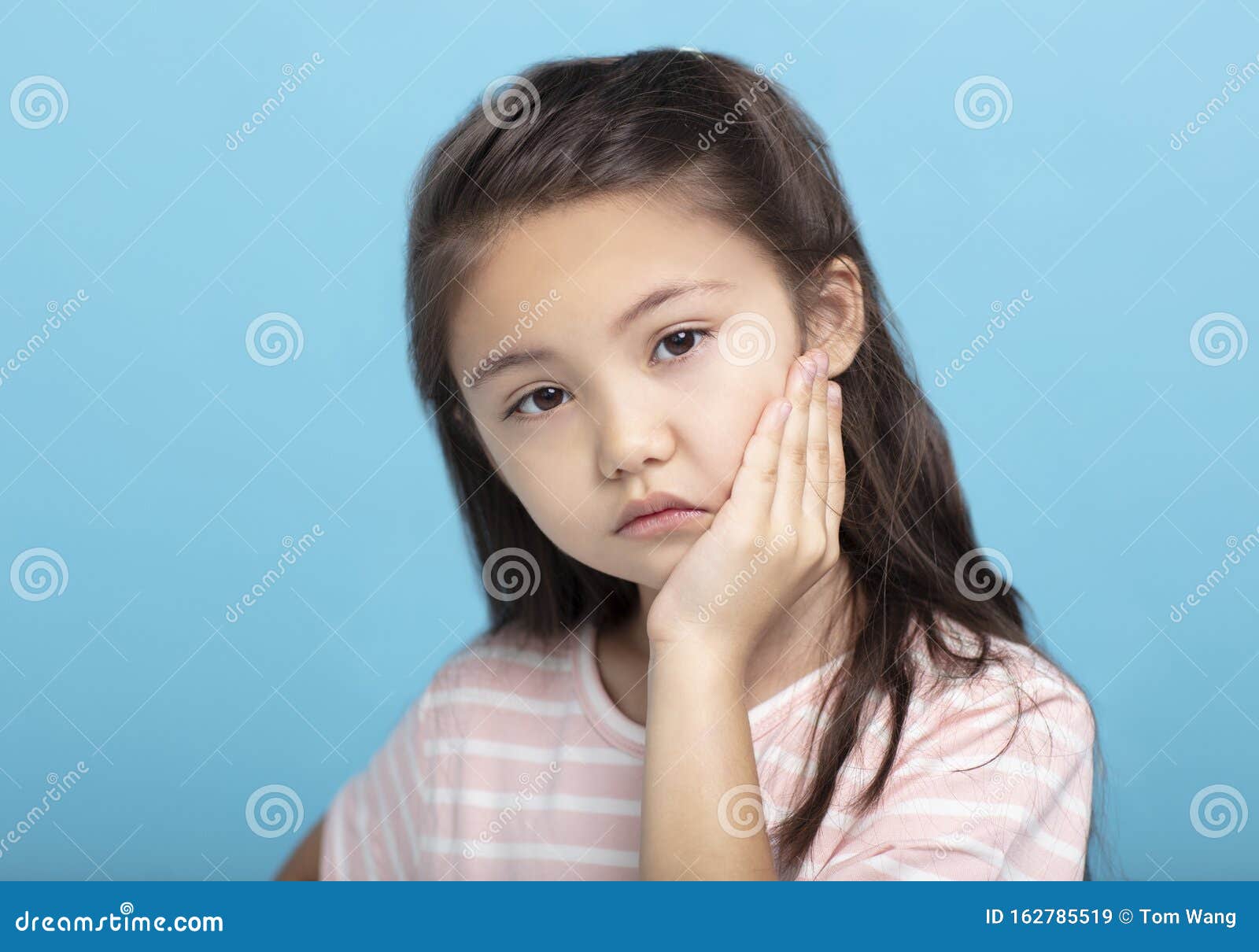 Closeup Little Girl with Toothache Stock Image - Image of patient ...