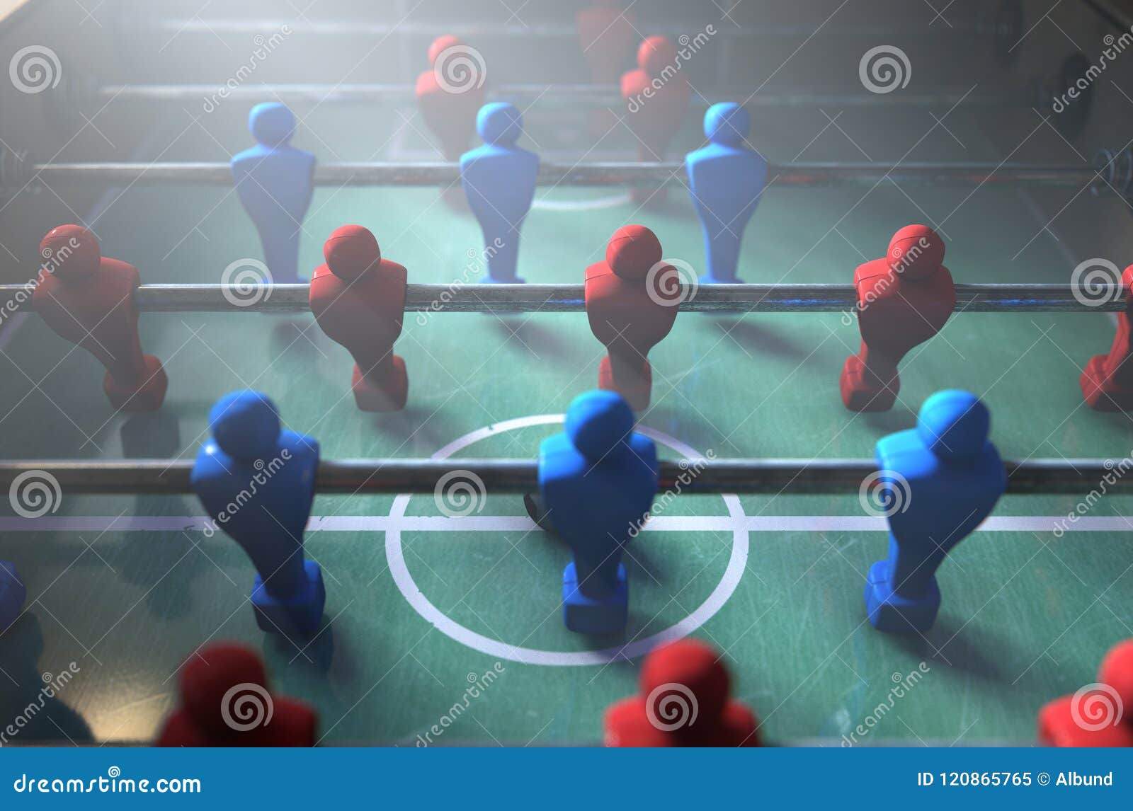 Foosball Players stock illustration. Illustration of plastic - 120865765