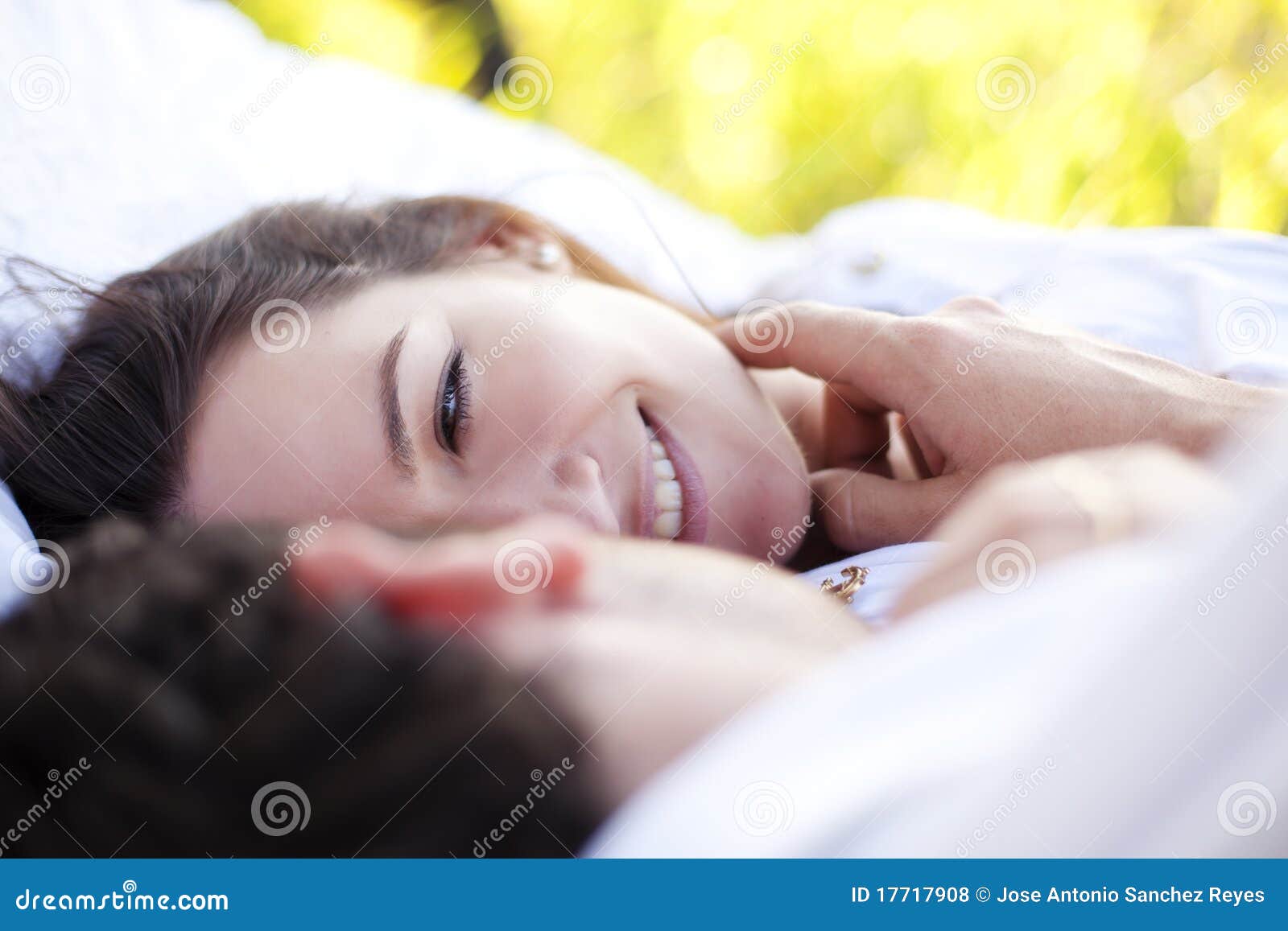 Closeup on loving couple stock photo. Image of beauty - 17717908