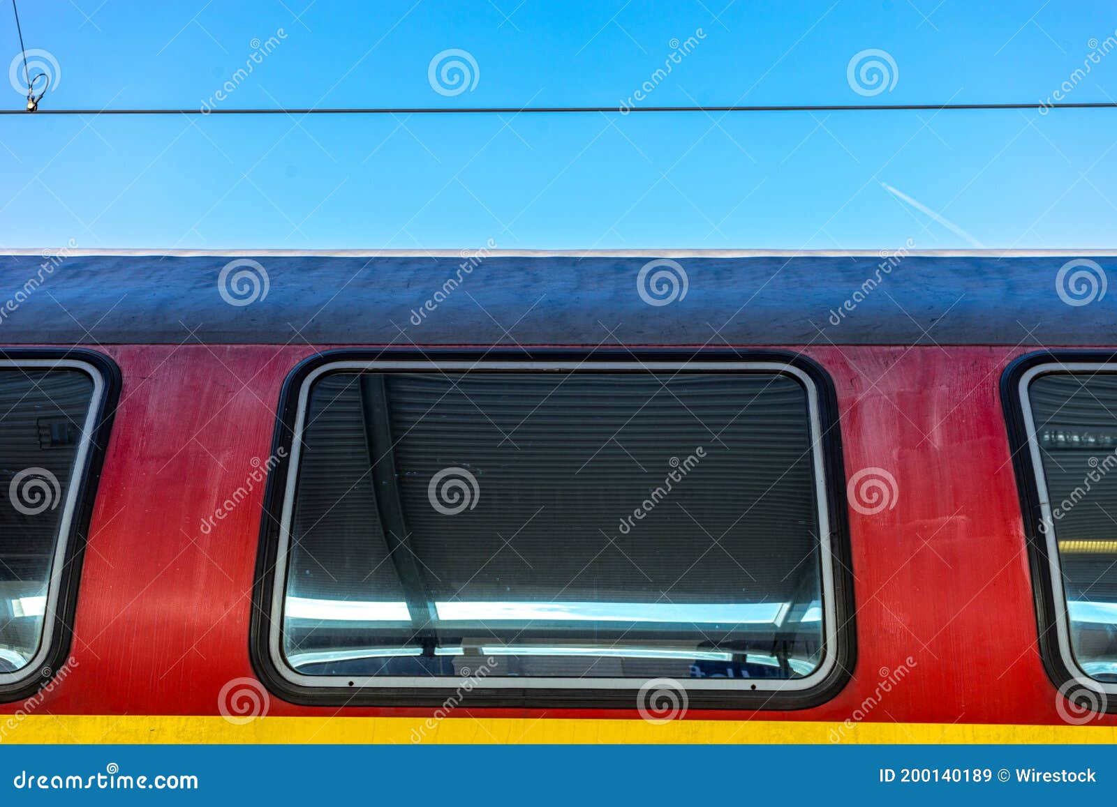 Closeup Low Angle Shot of a Train Stock Image - Image of closeup ...