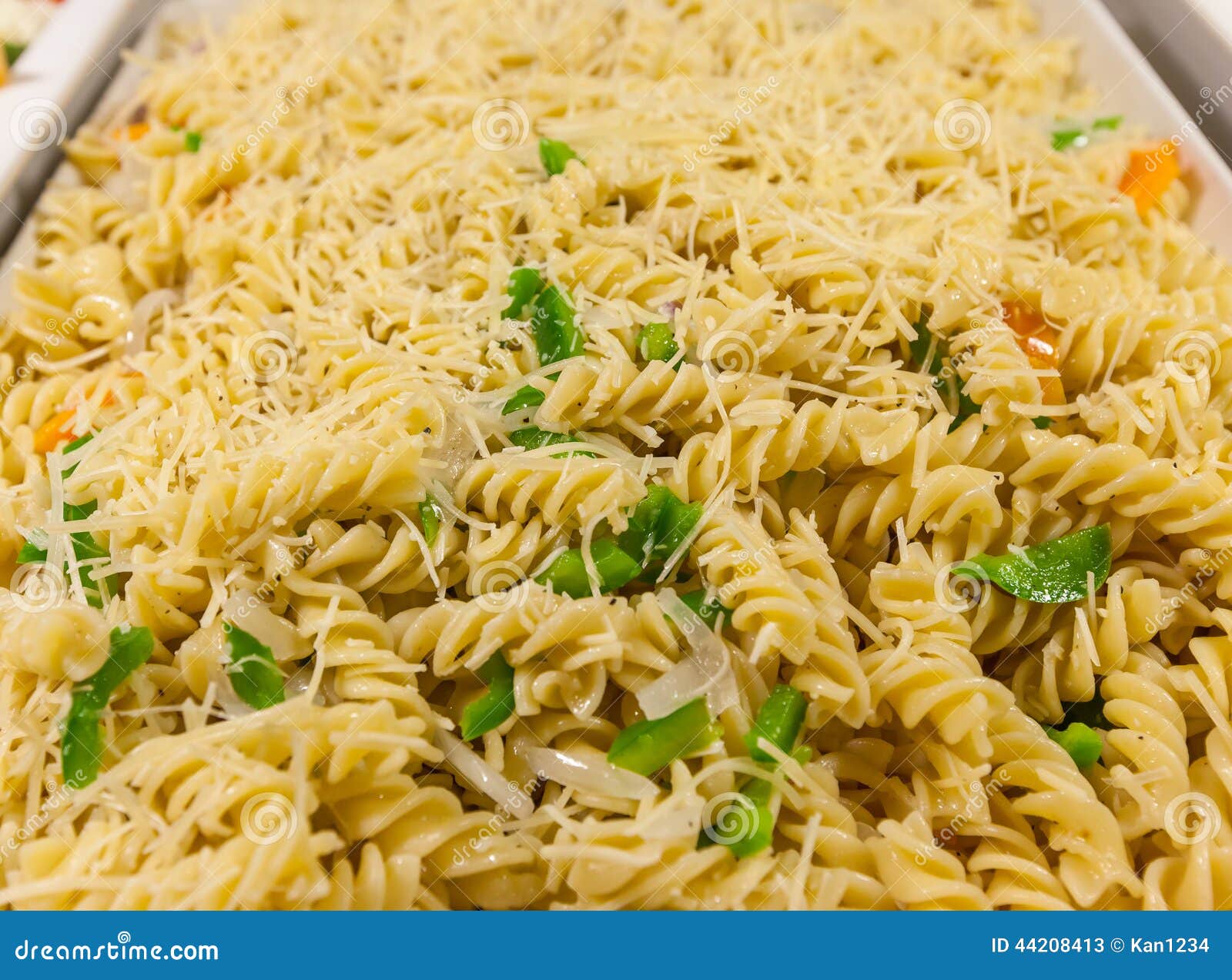 Closeup Macaroni Pasta in Buffet Tray Stock Image - Image of delicious ...