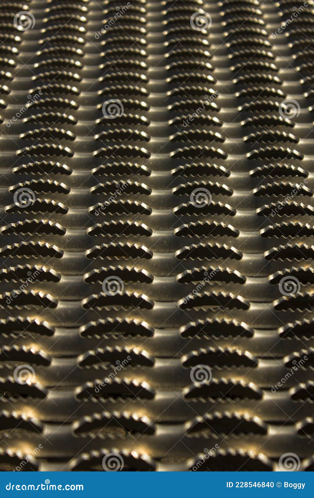 Closeup of the Metal Pathway Stock Photo - Image of entrance ...