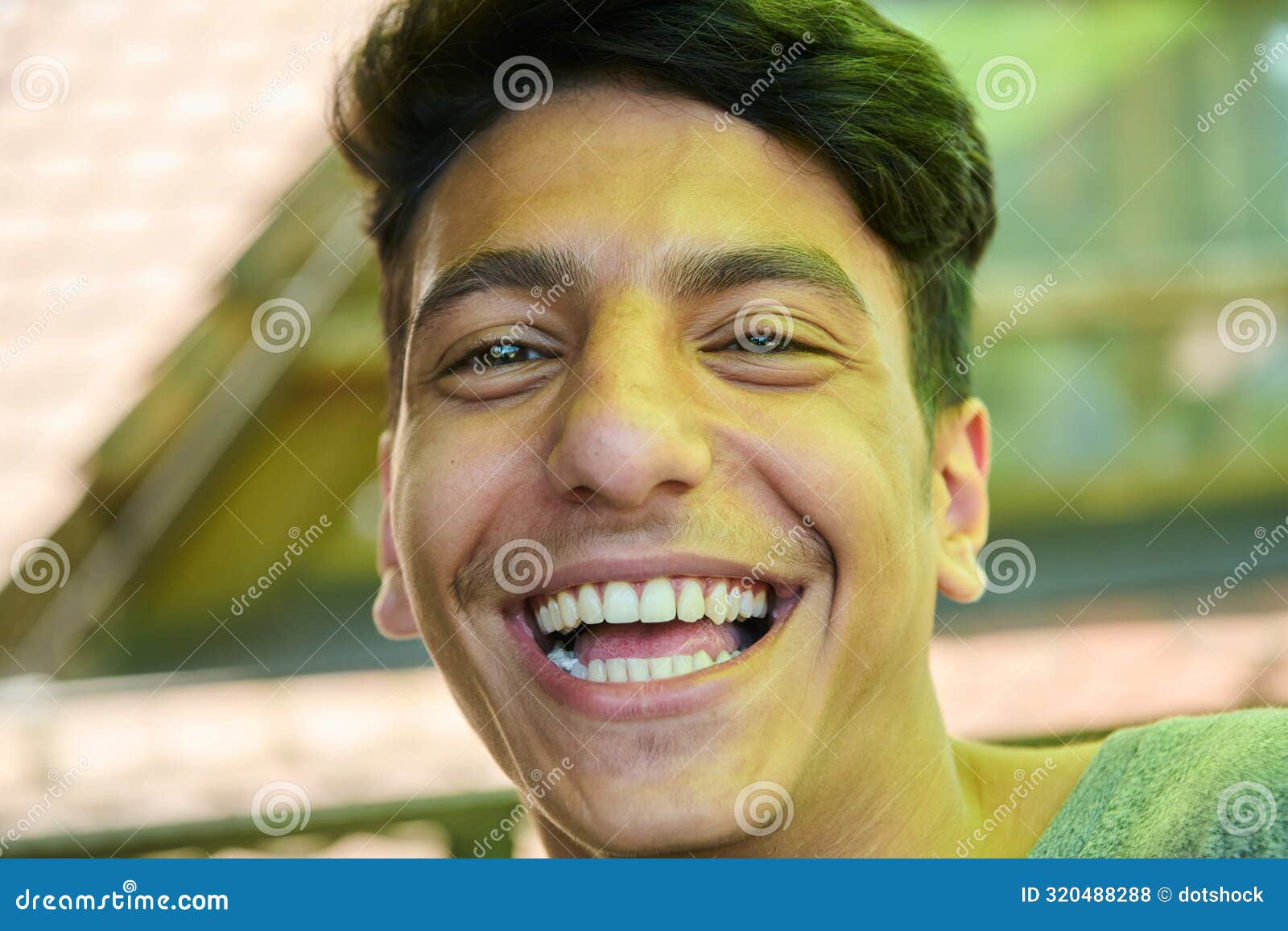 Middle Eastern Man with a Radiant Smile and Beautiful White Teeth ...