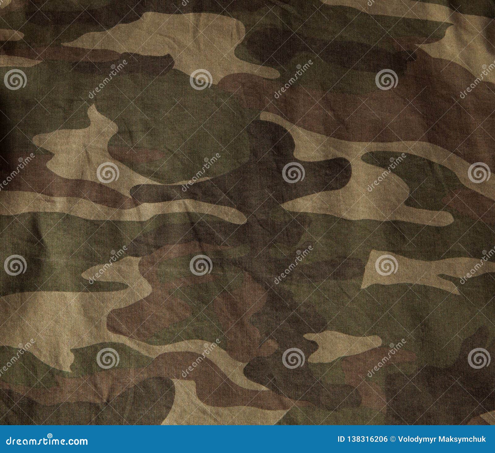 Closeup of Military Uniform Surface. Texture of Fabric, Close-up ...
