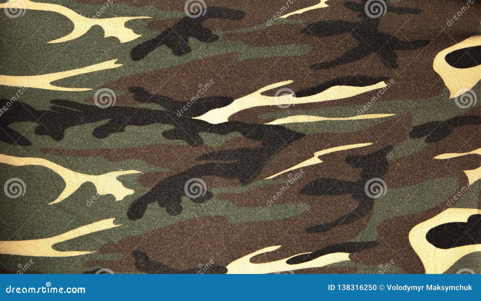 Closeup of Military Uniform Surface. Texture of Fabric, Close-up ...