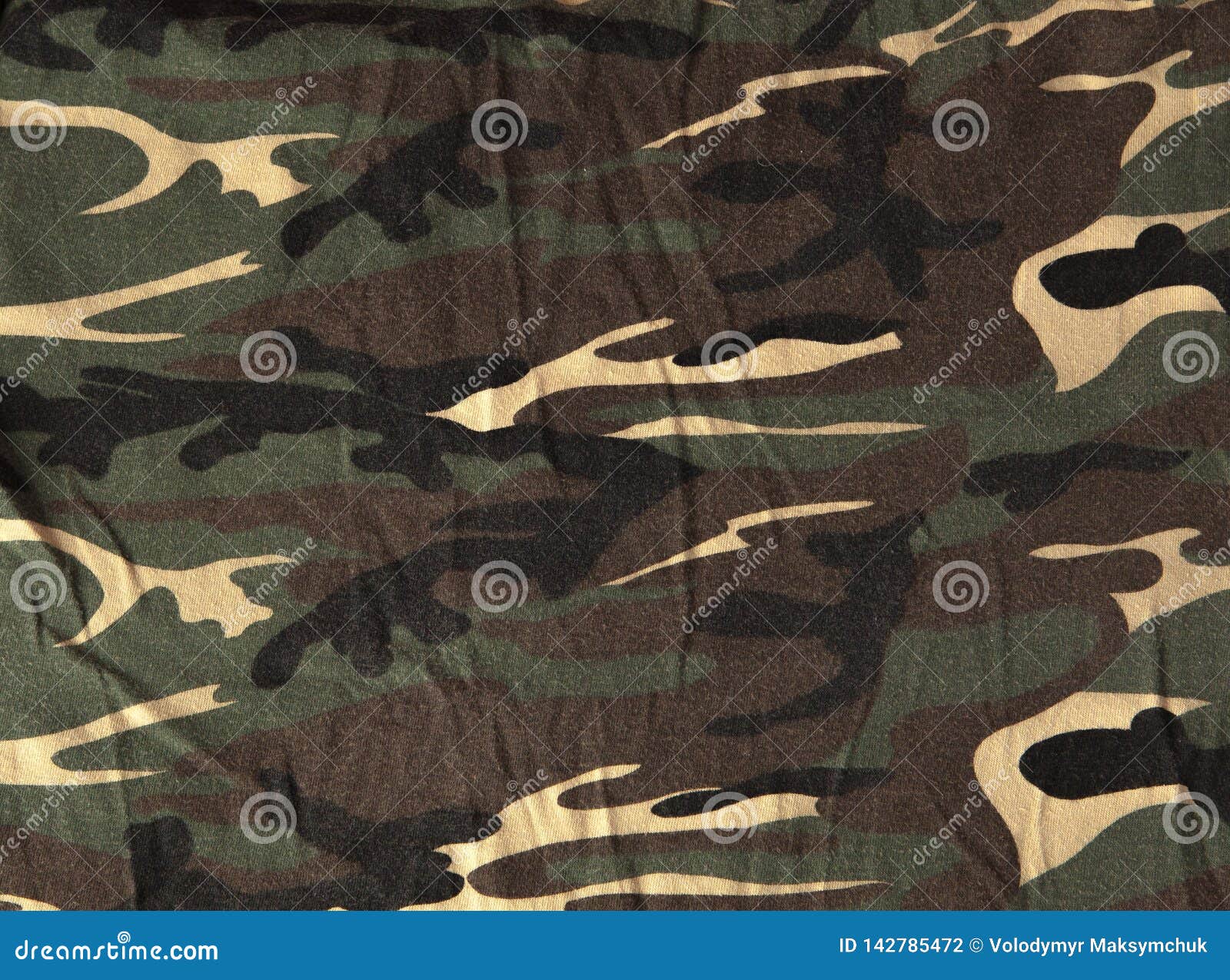 Closeup of Military Uniform Surface. Texture of Fabric, Close-up ...