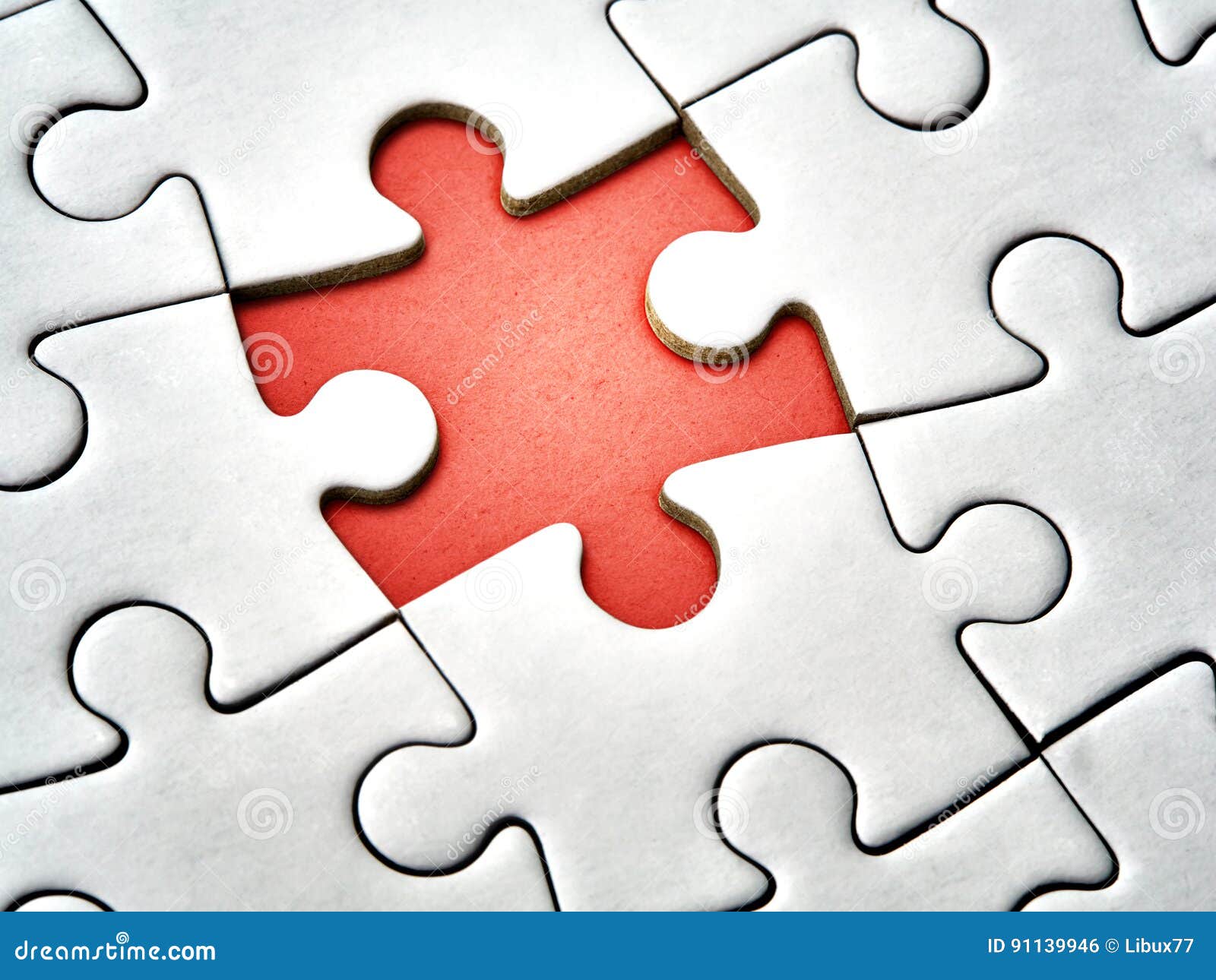 White Jigsaw In The Hands Of Humans, The Correct Solution. Teamwork ...