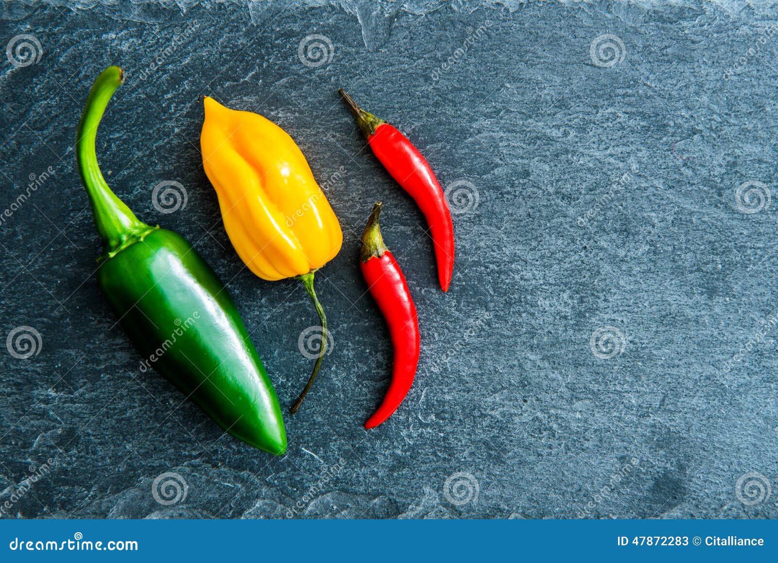 Closeup Mix Peppers Stone Substrate Stock Photos - Free & Royalty-Free ...