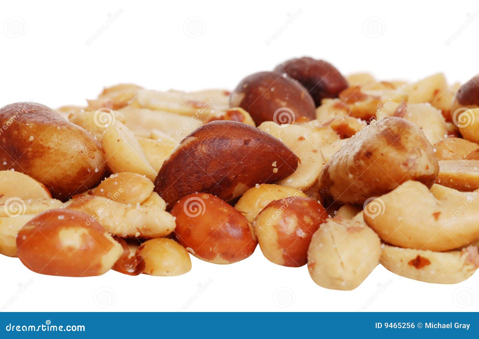 Closeup mixed nuts stock photo. Image of abstract, roasted - 9465256