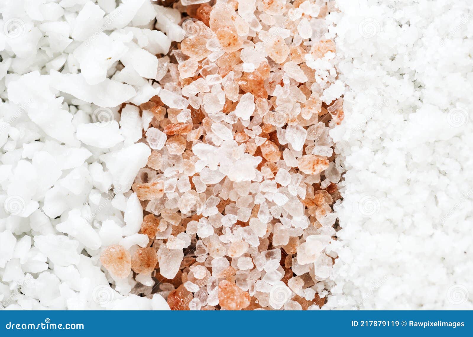 Closeup of mixed salt stock image. Image of macro, condiment - 217879119