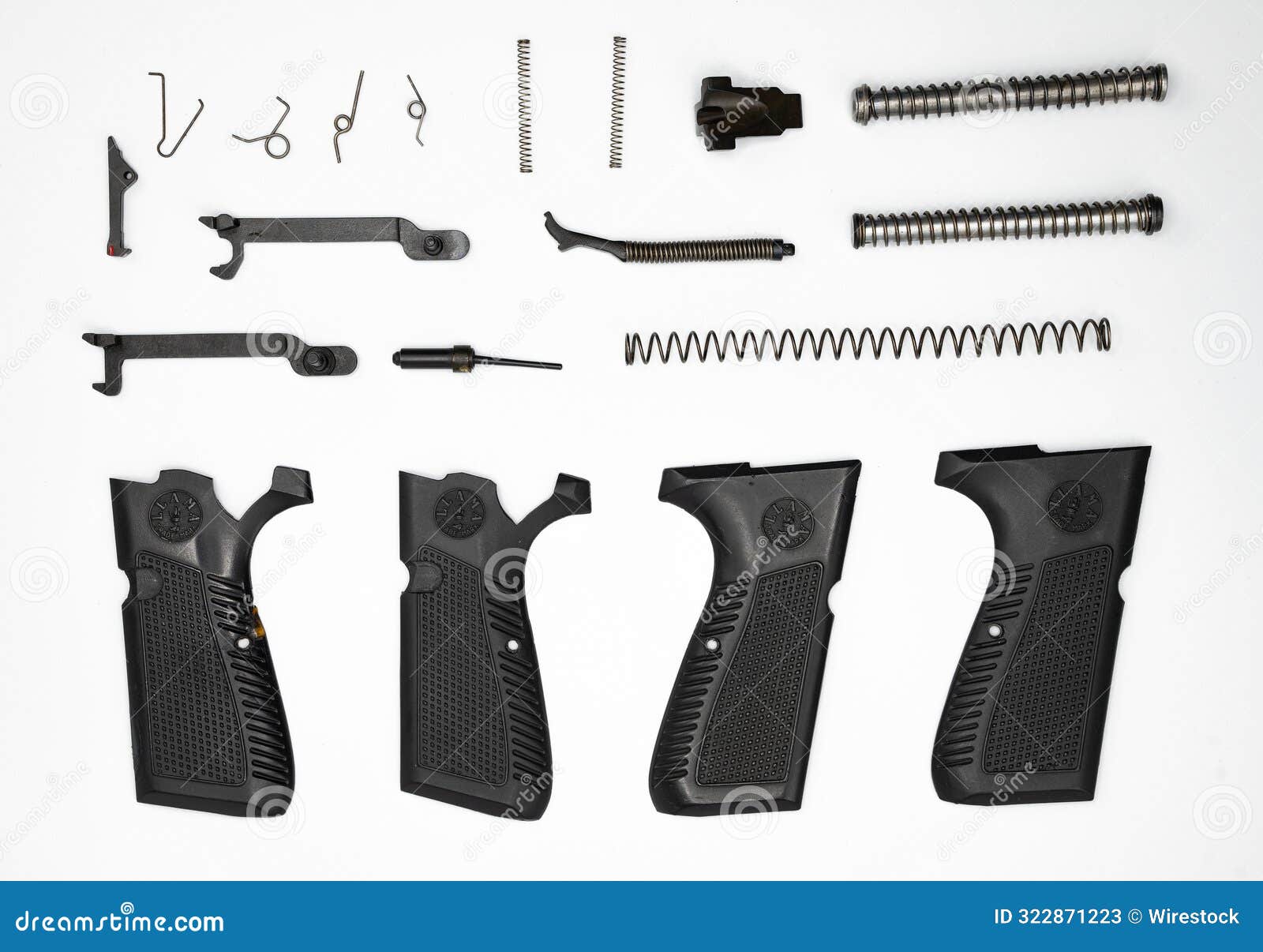 Closeup Of The Pistol Ammunition Reloading Process Editorial Photo ...