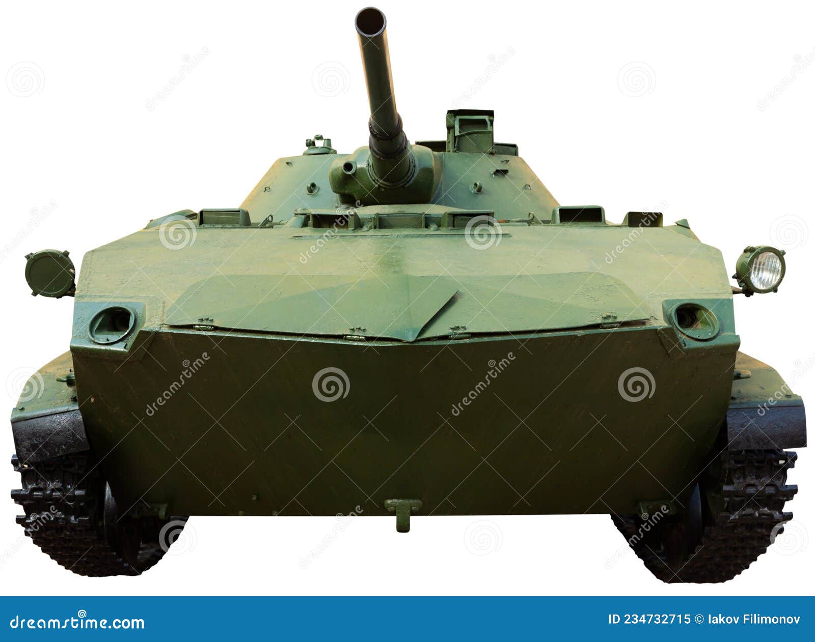 Closeup of Model of Soviet Tank Bmd-1 Stock Image - Image of tank ...