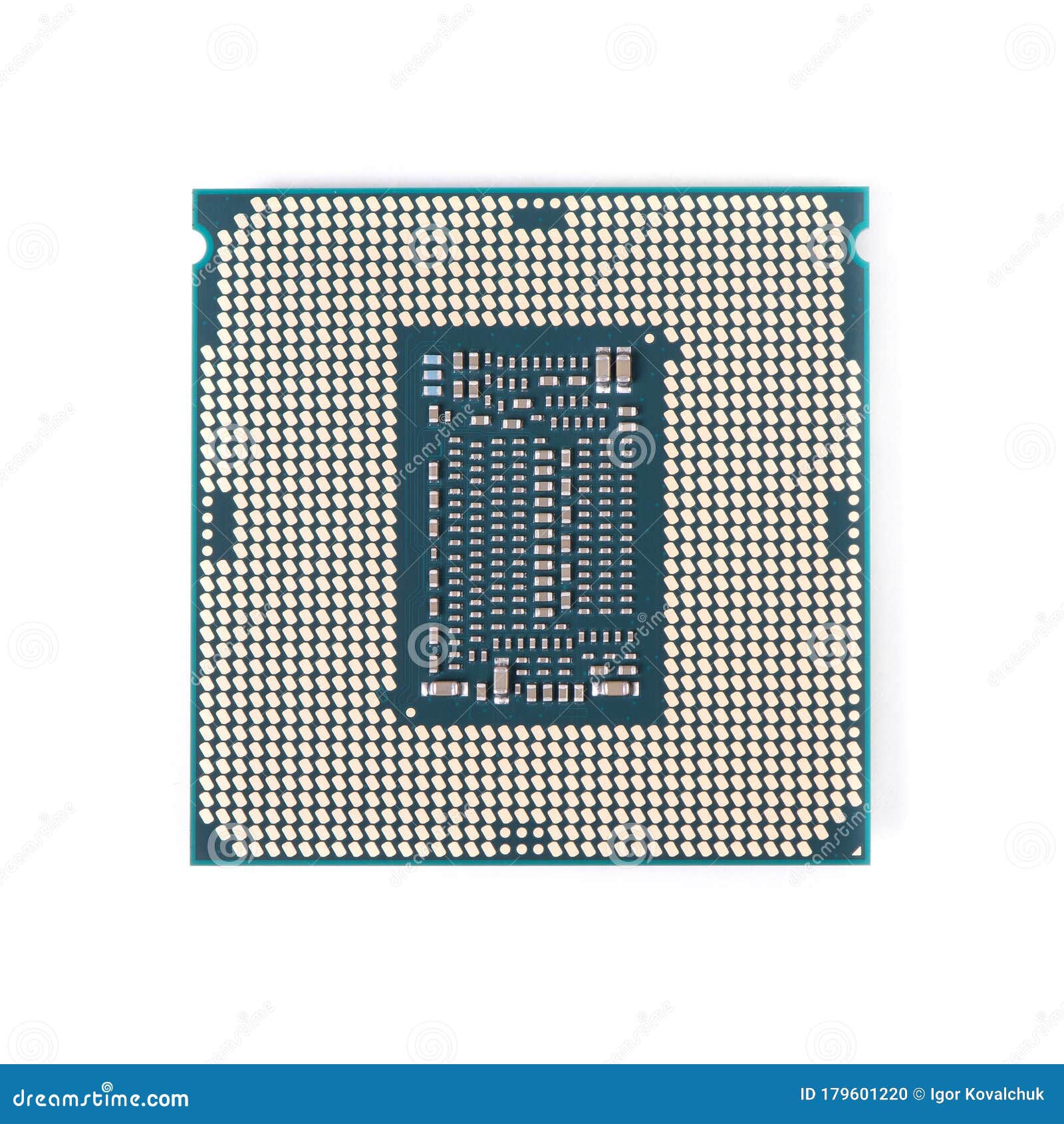 Closeup of modern CPU stock photo. Image of circuit - 179601220