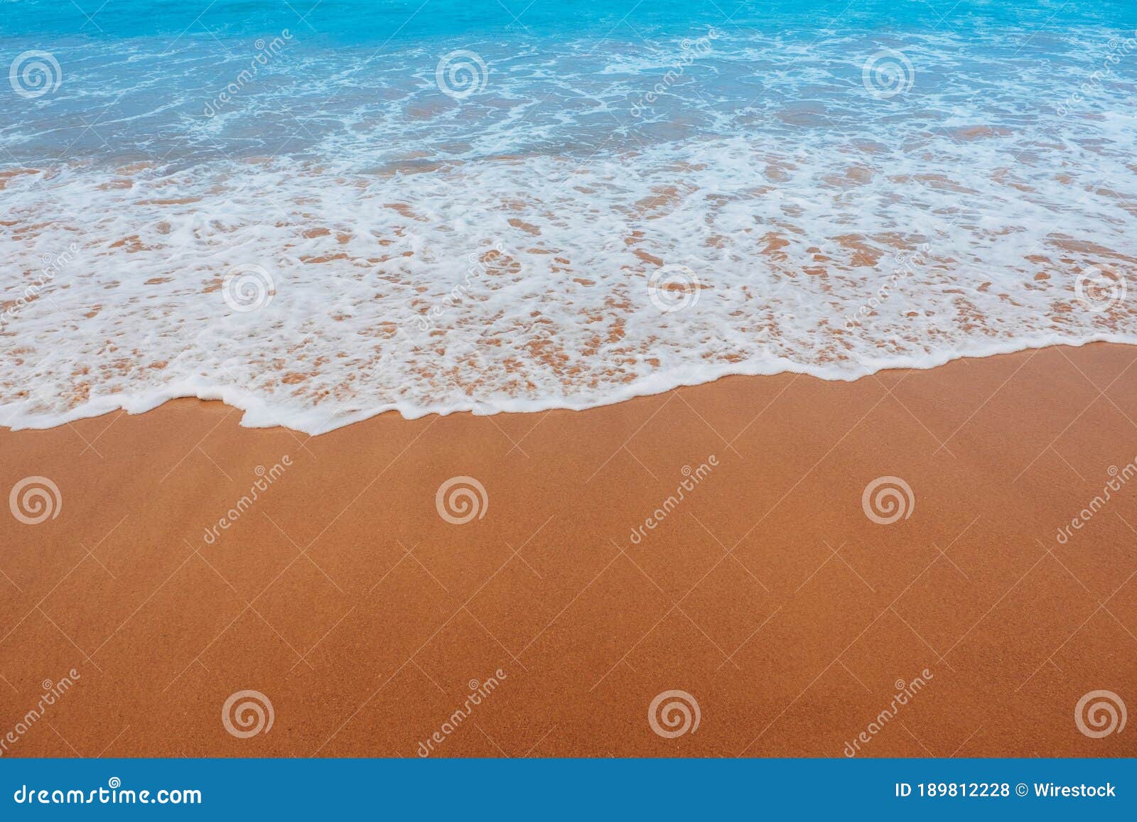 Closeup of the Moment when the Waves Meet the Sand - Good for ...
