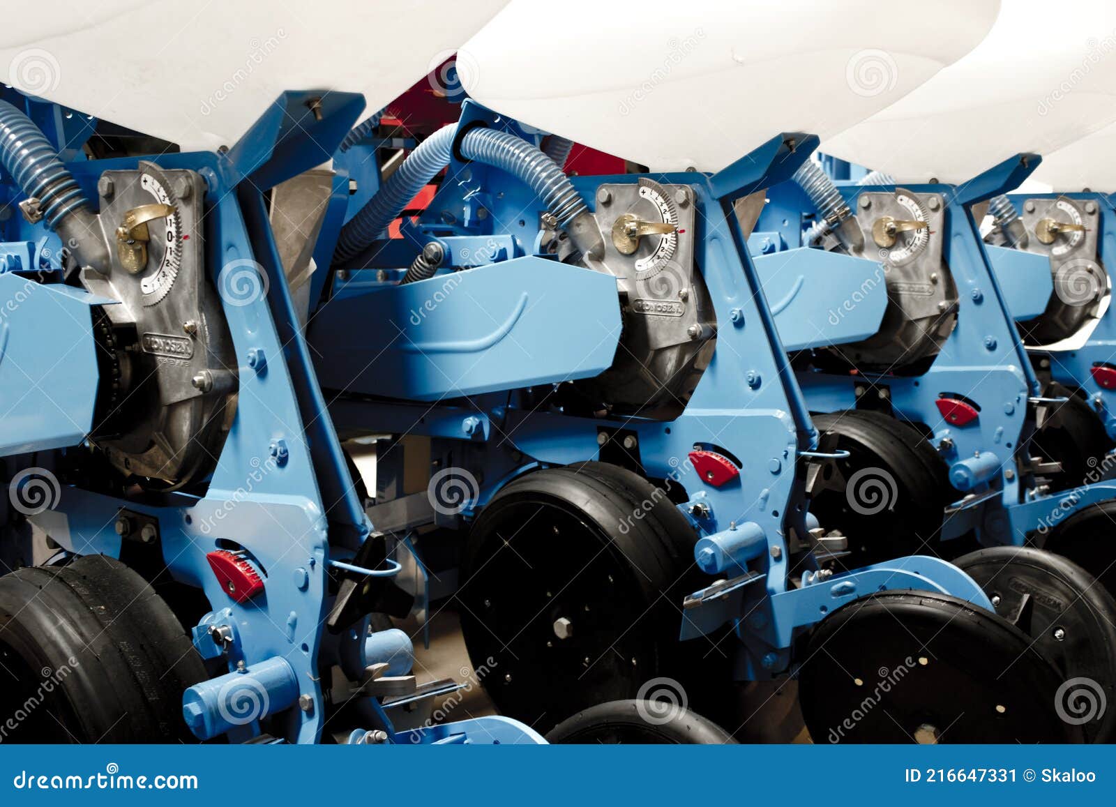 Closeup monosem planter editorial photo. Image of machine - 216647331