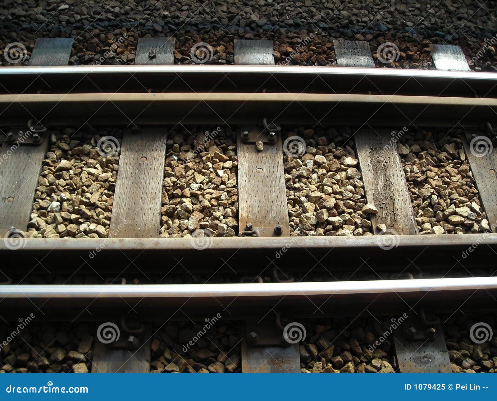 Closeup MRT Train Tracks stock image. Image of infrastructure - 1079425