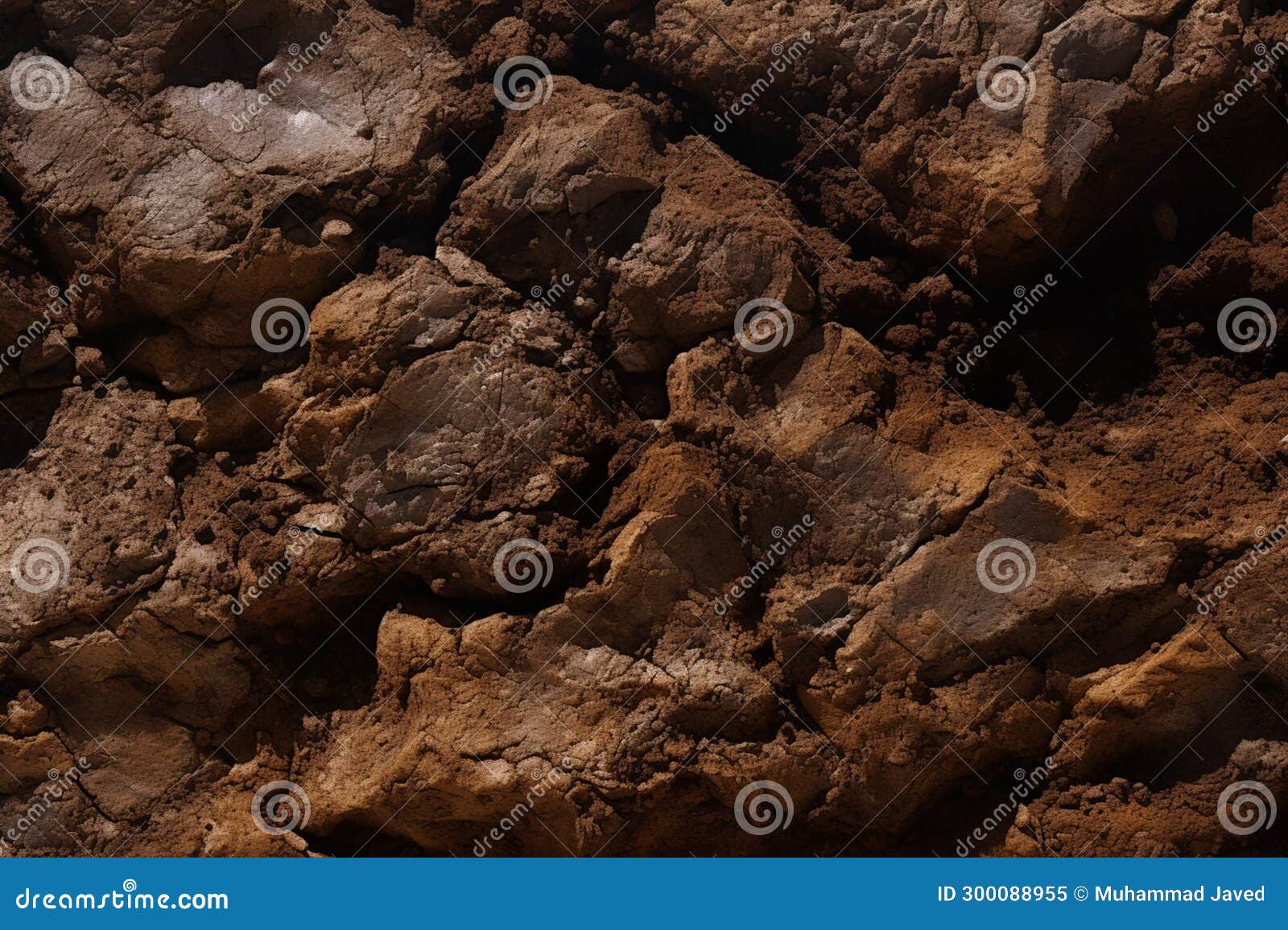 Closeup of Natural Stone Patterned Soil Texture Stock Illustration ...