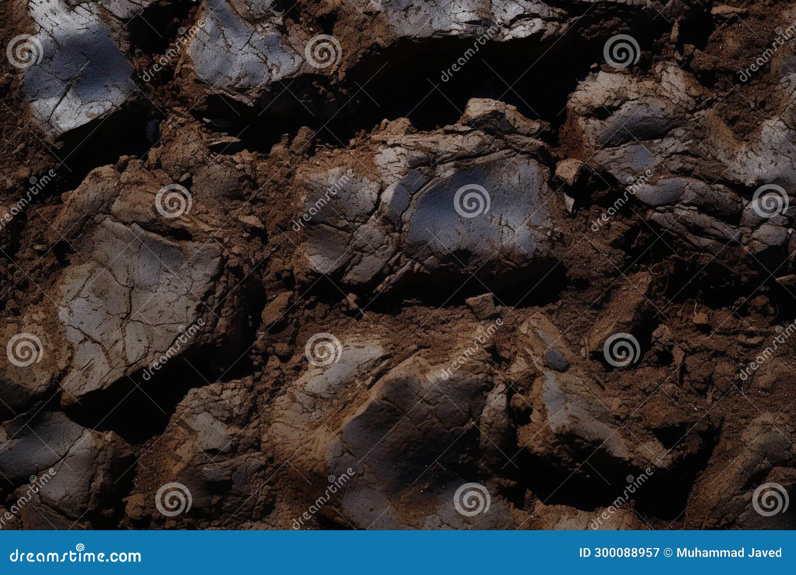 Closeup of Natural Stone Patterned Soil Texture Stock Illustration ...