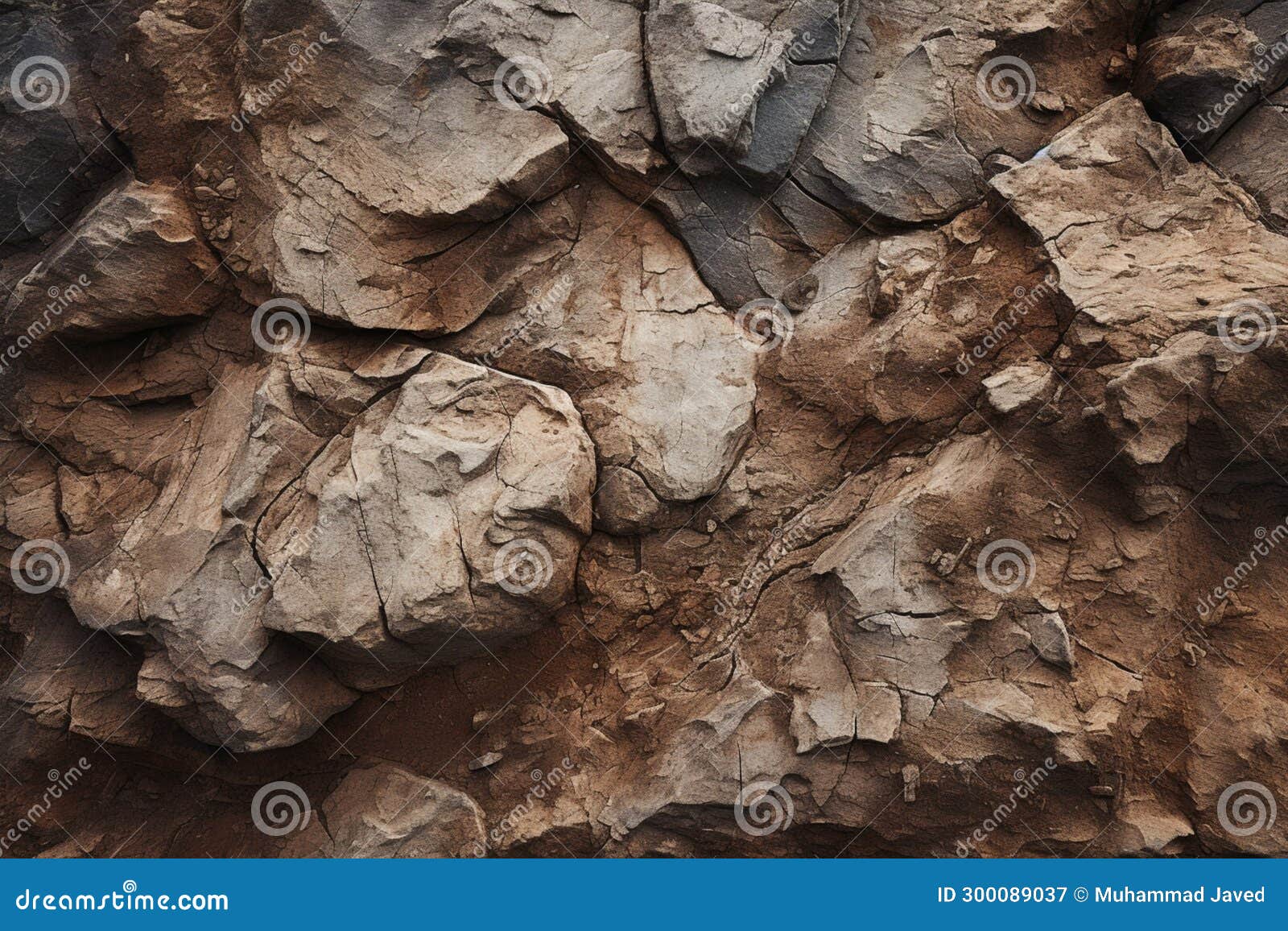 Closeup of Natural Stone Patterned Soil Texture Stock Illustration ...