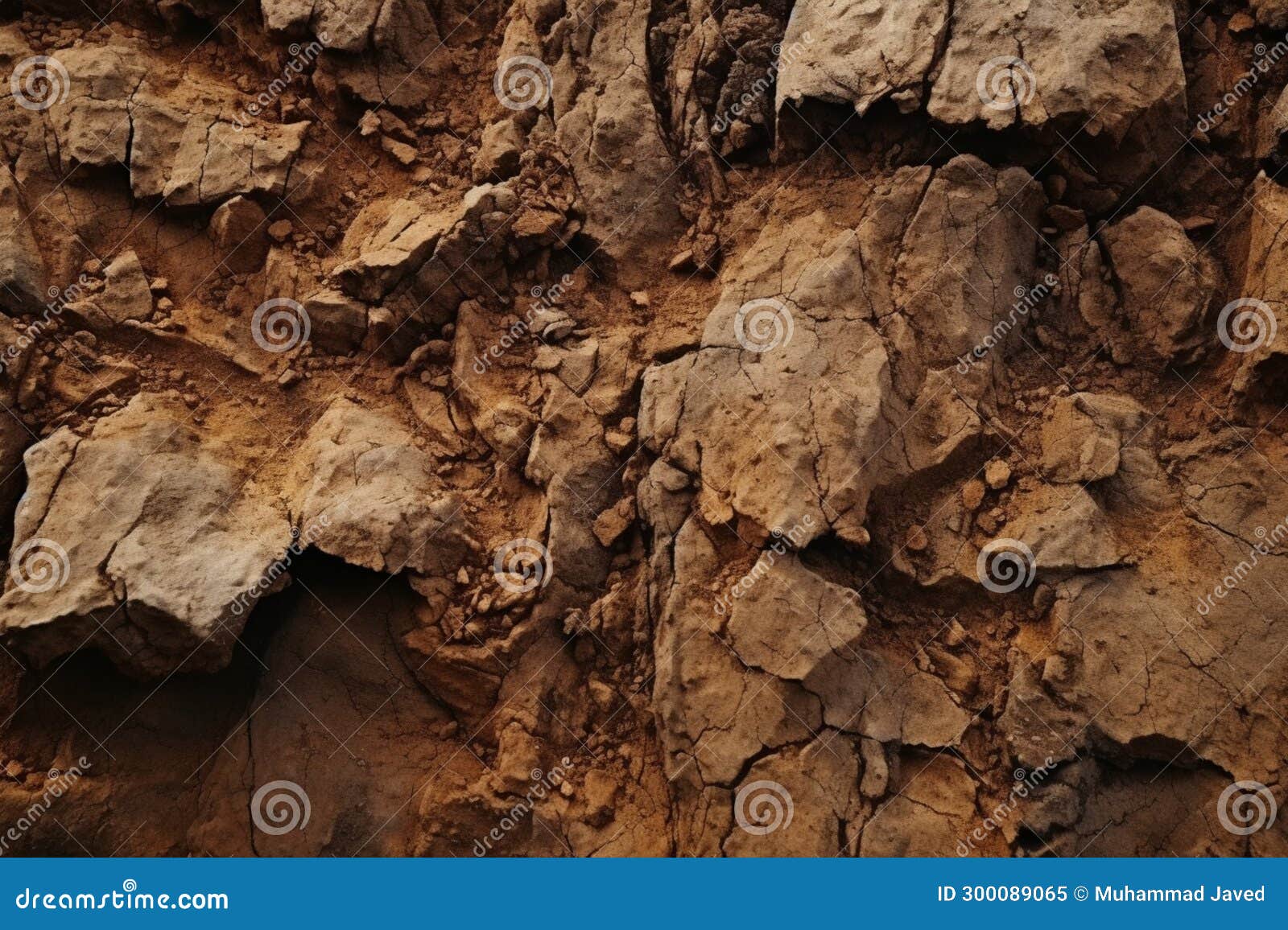 Closeup of Natural Stone Patterned Soil Texture Stock Illustration ...
