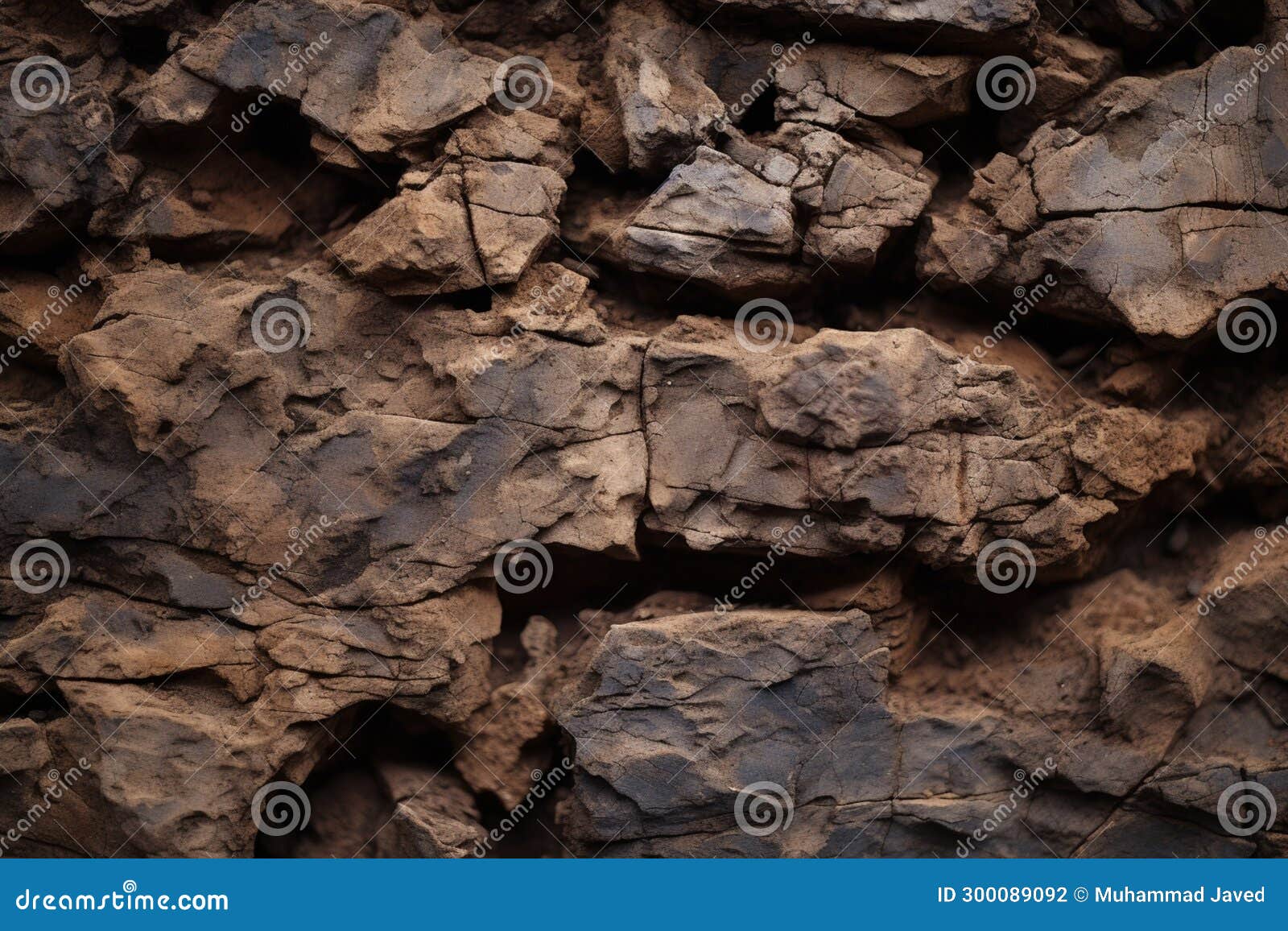 Closeup of Natural Stone Patterned Soil Texture Stock Illustration ...
