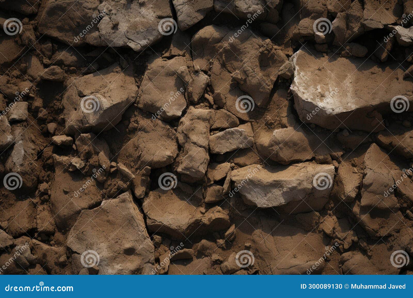 Closeup of Natural Stone Patterned Soil Texture Stock Illustration ...