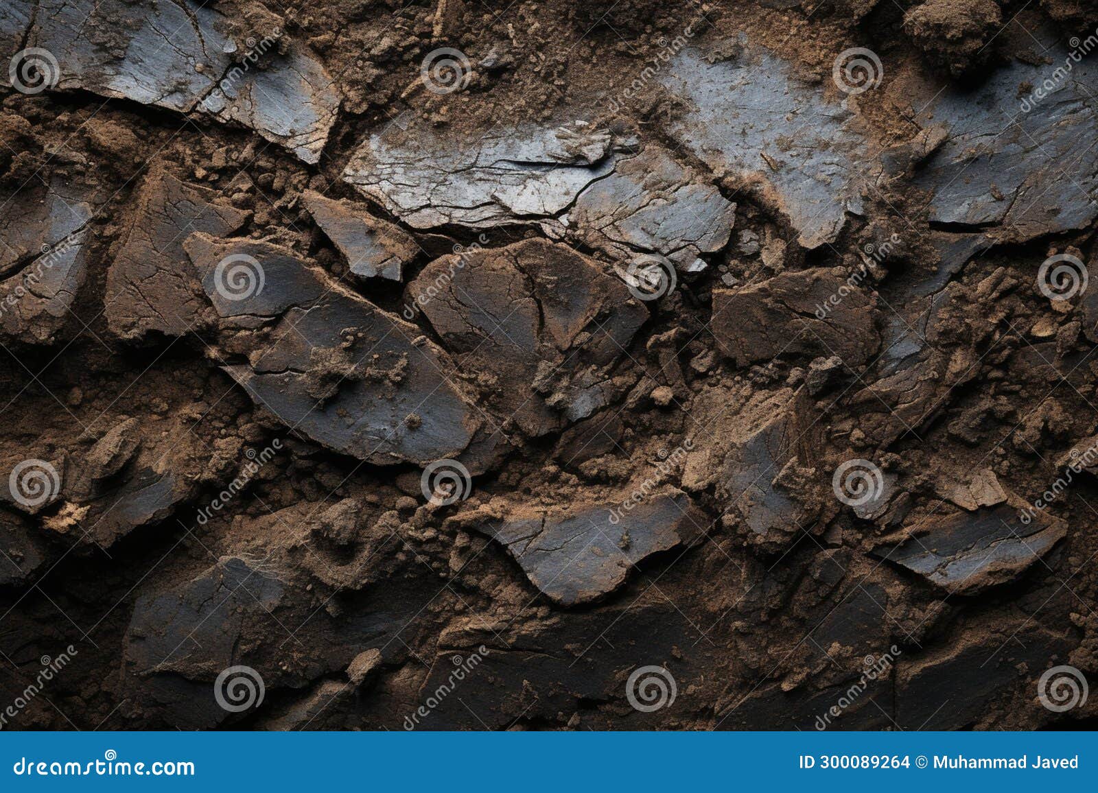 Closeup of Natural Stone Patterned Soil Texture Stock Illustration ...