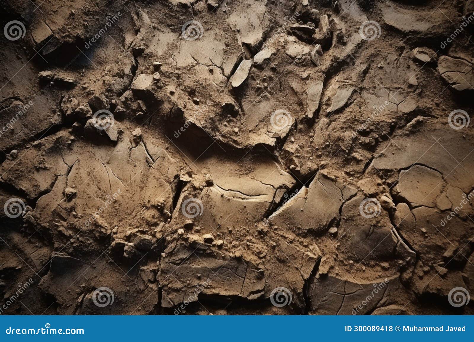 Closeup of Natural Stone Patterned Soil Texture Stock Illustration ...