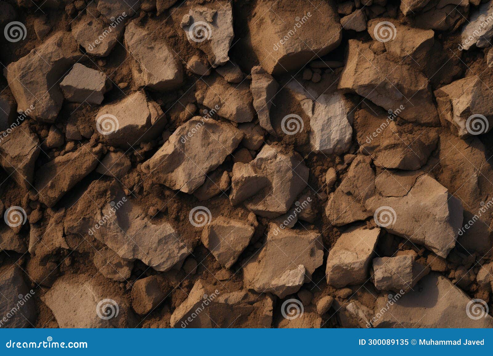 Closeup of Natural Stone Patterned Soil Texture Stock Illustration ...