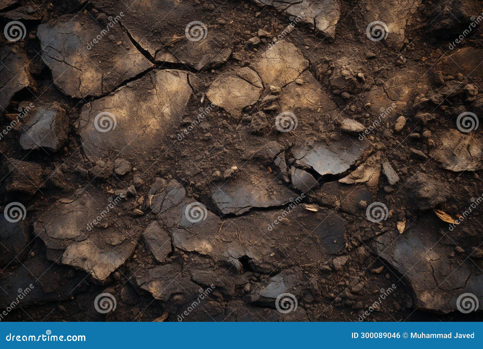 Closeup of Natural Stone Patterned Soil Texture Stock Illustration ...