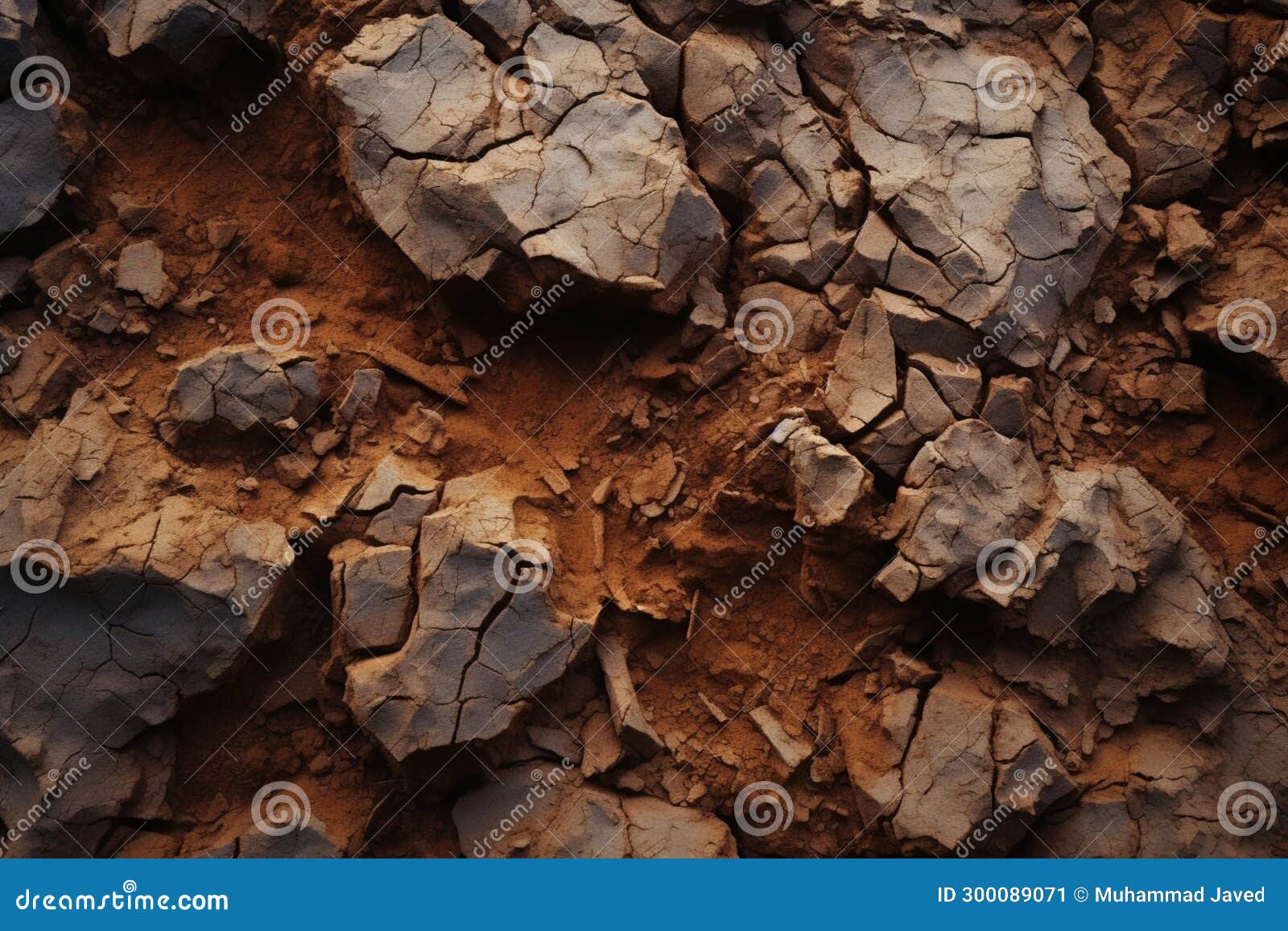 Closeup of Natural Stone Patterned Soil Texture Stock Illustration ...