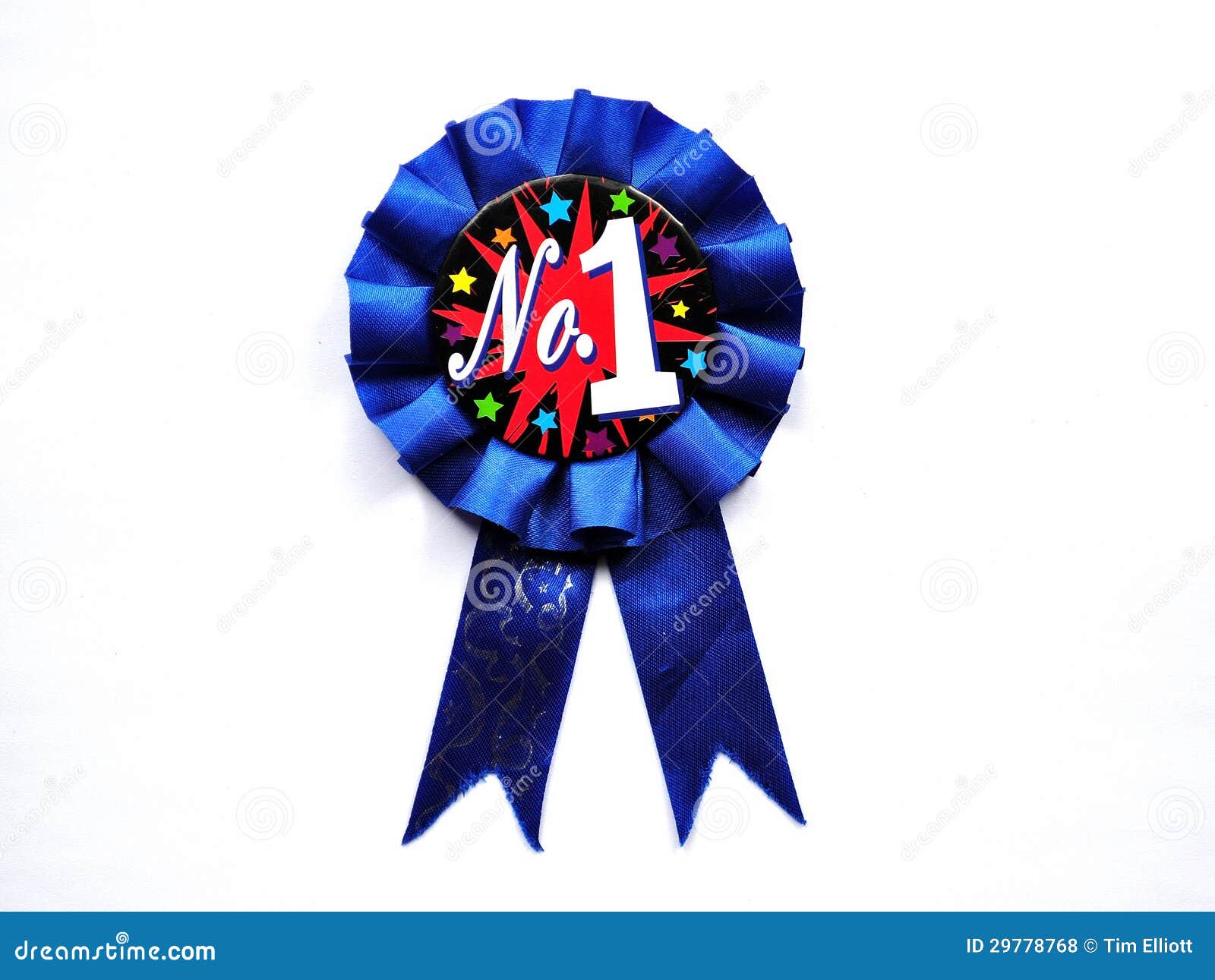 First Prize Blue Ribbon stock photo. Image of concept - 29778768
