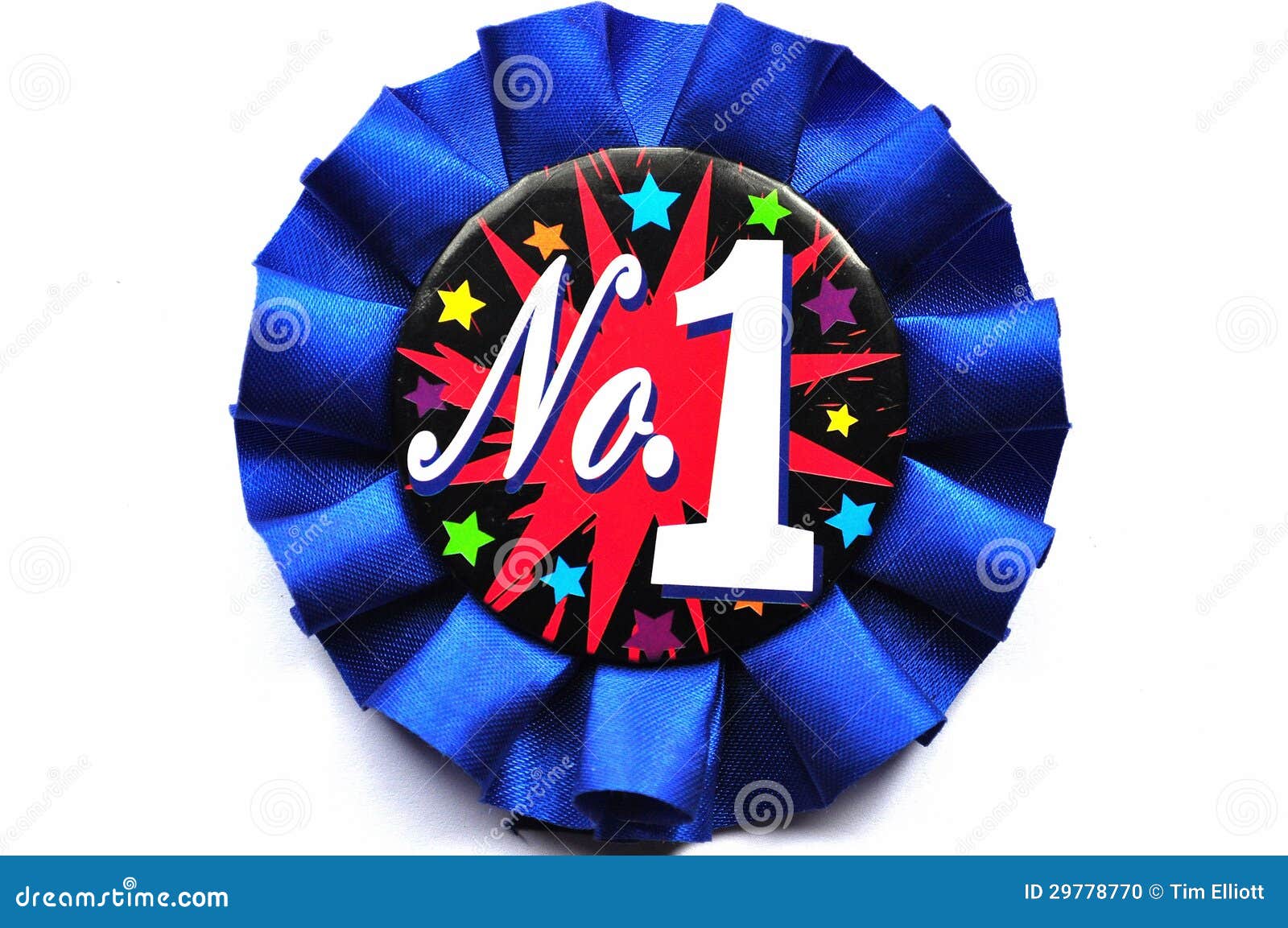 First Prize Blue Ribbon stock photo. Image of concept - 29778770