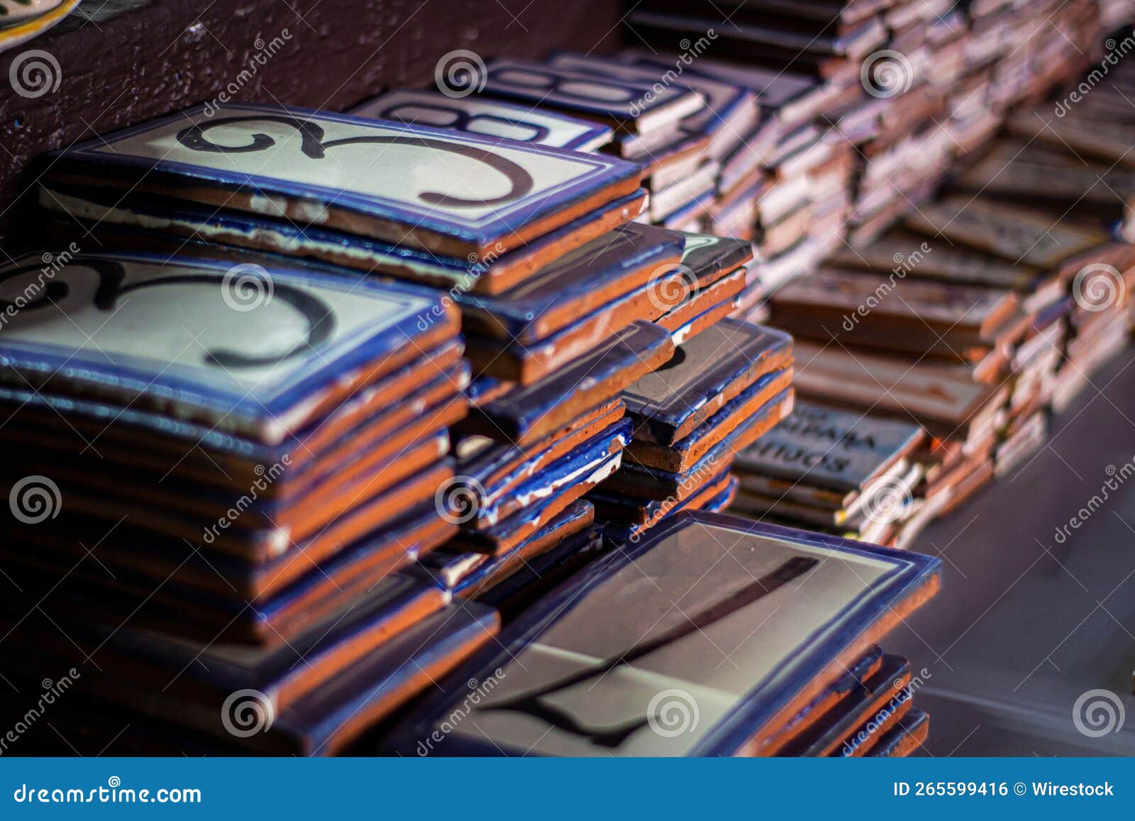Closeup of Numbers Stacked on Each Other Stock Photo - Image of ...