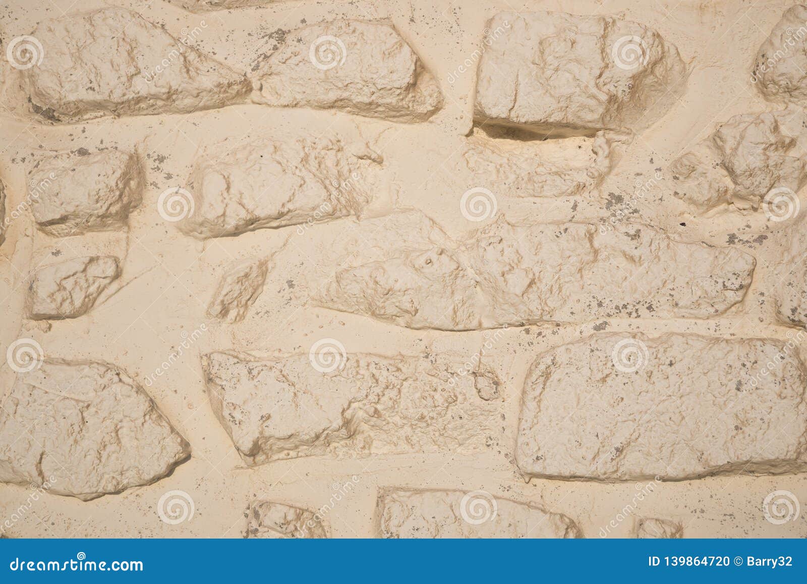 Closeup Off-white Painted Stone Wall Background Texture Stock Photo ...