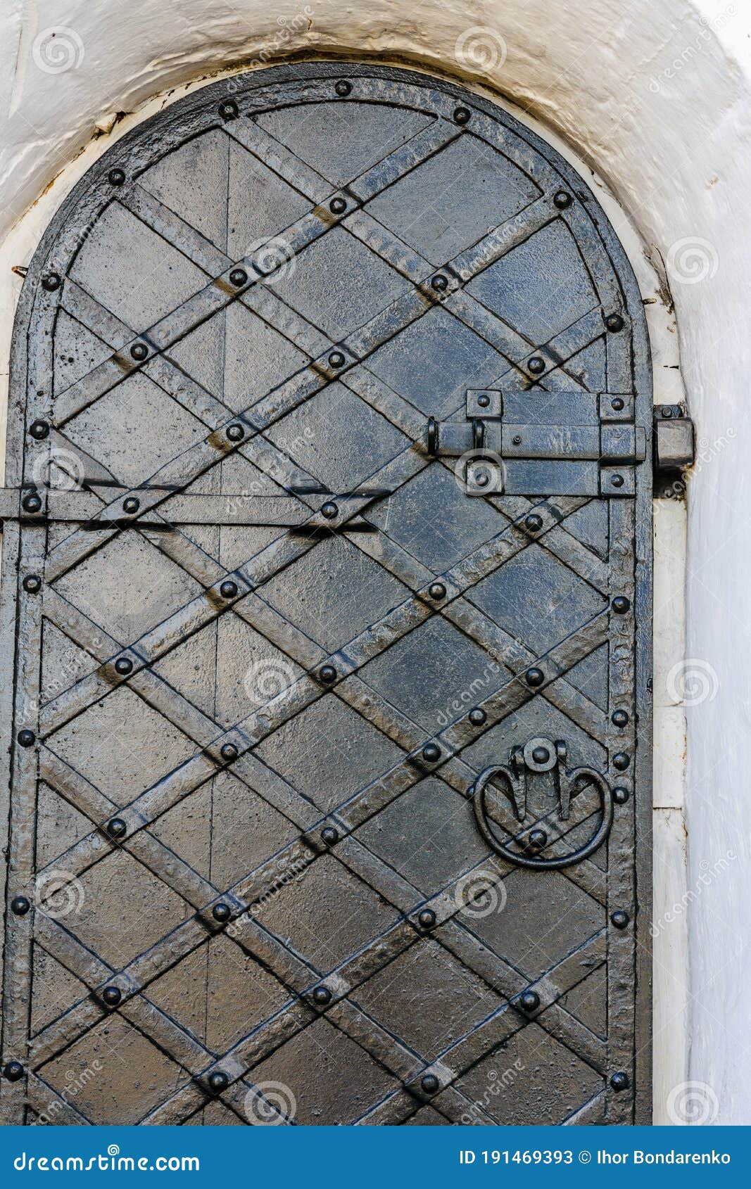 Closeup of the Old Door with Fancy Pattern Stock Image - Image of aged ...