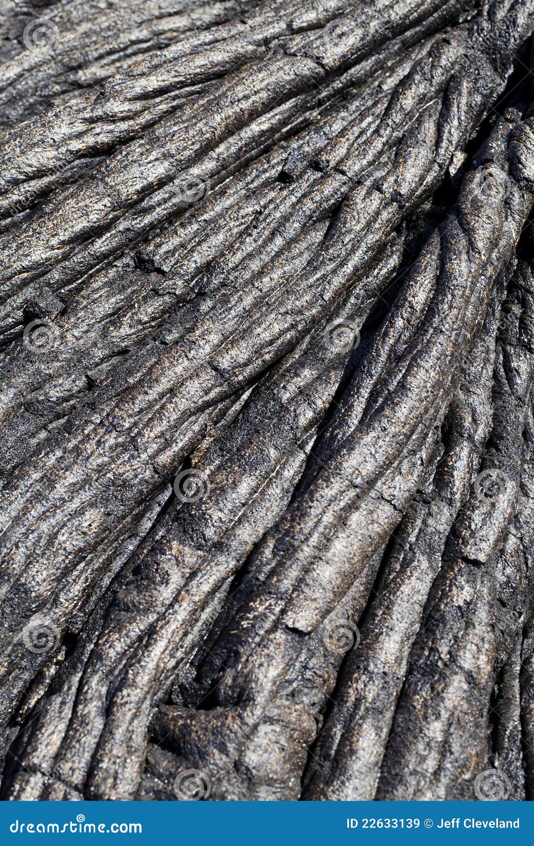 Closeup of Old Dried Lava Flow Hawaii Stock Image - Image of lava ...