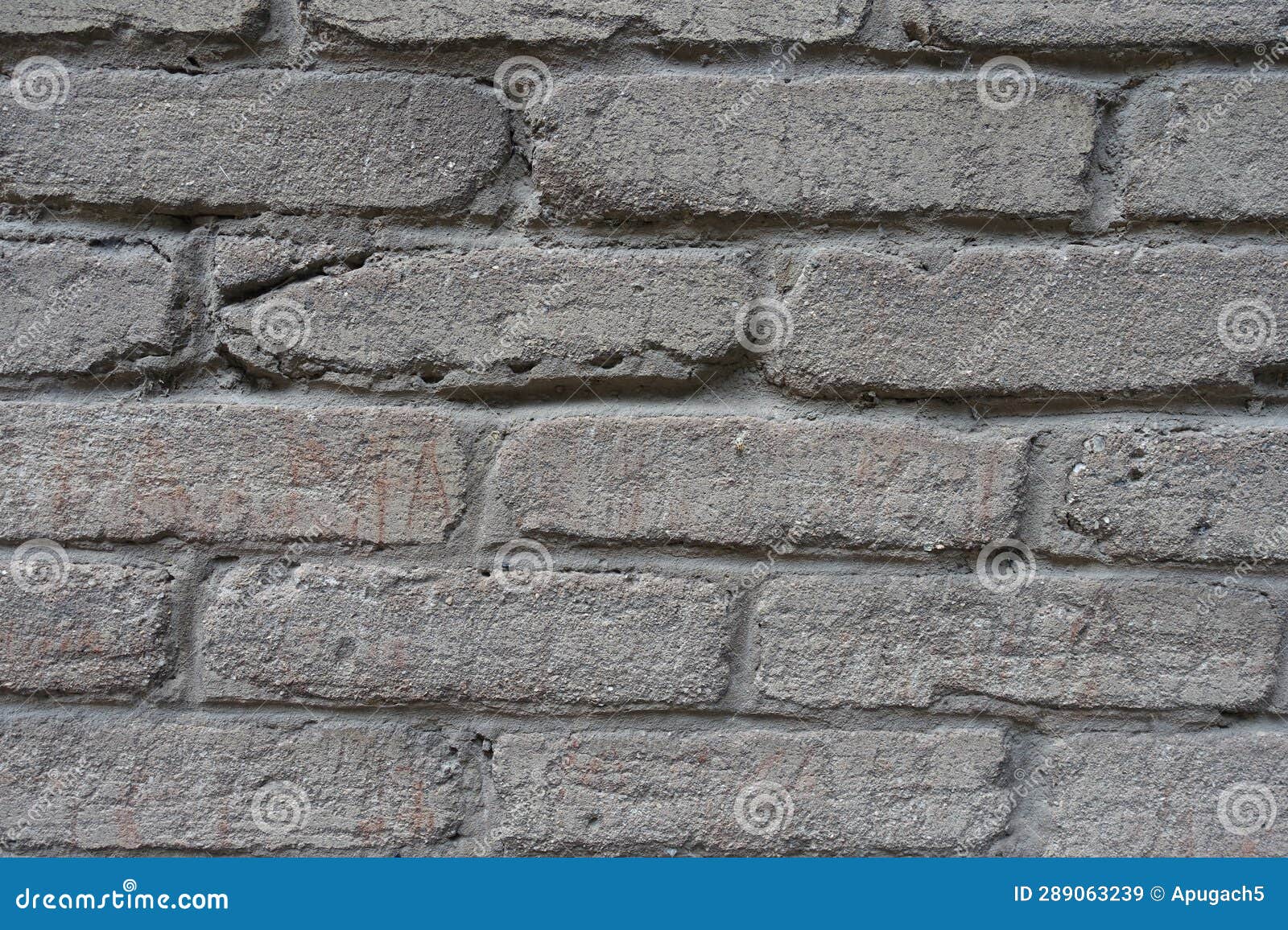 Closeup of Old Gray Brick Wall (front View Stock Image - Image of ...