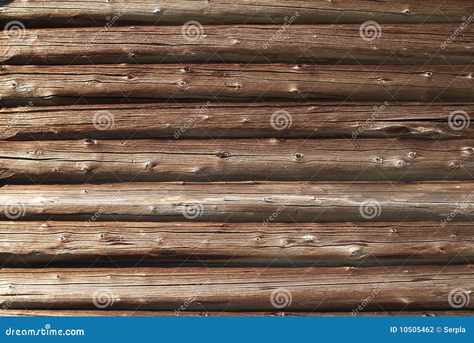 Closeup of old log wall stock photo. Image of gray, grey - 10505462