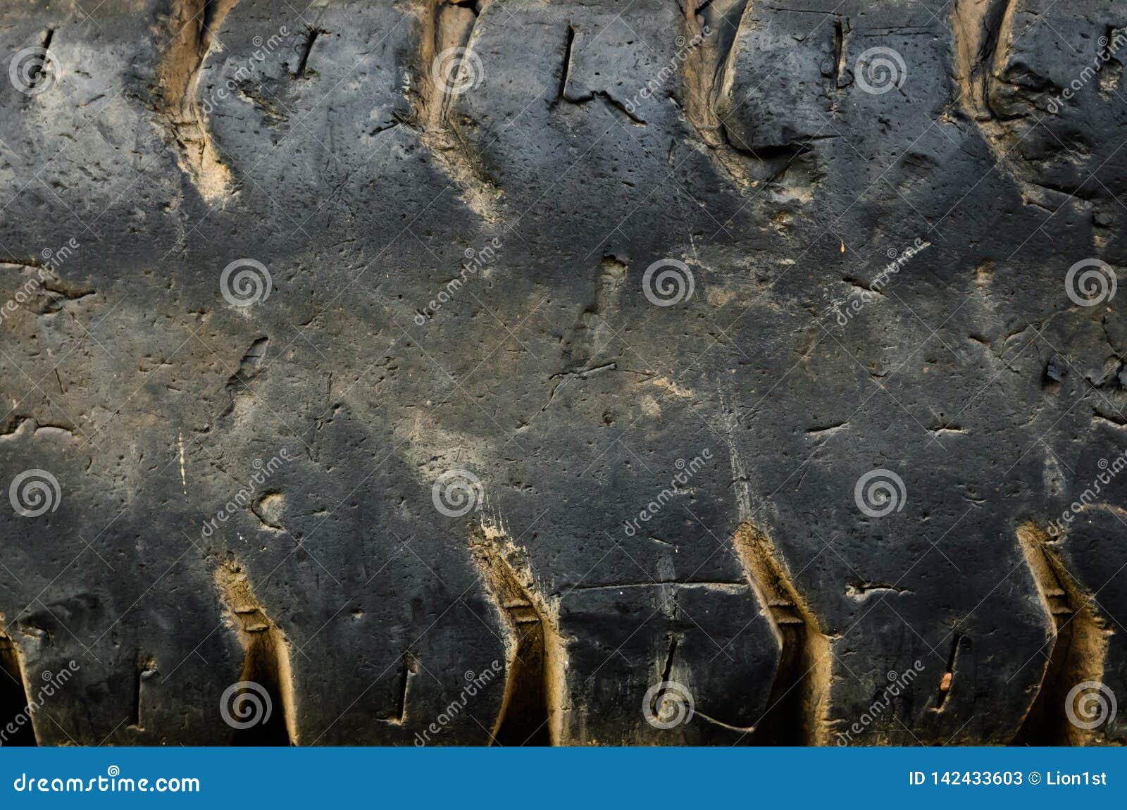 Closeup Old Tire Texture. Background Wallpaper Stock Image - Image of ...