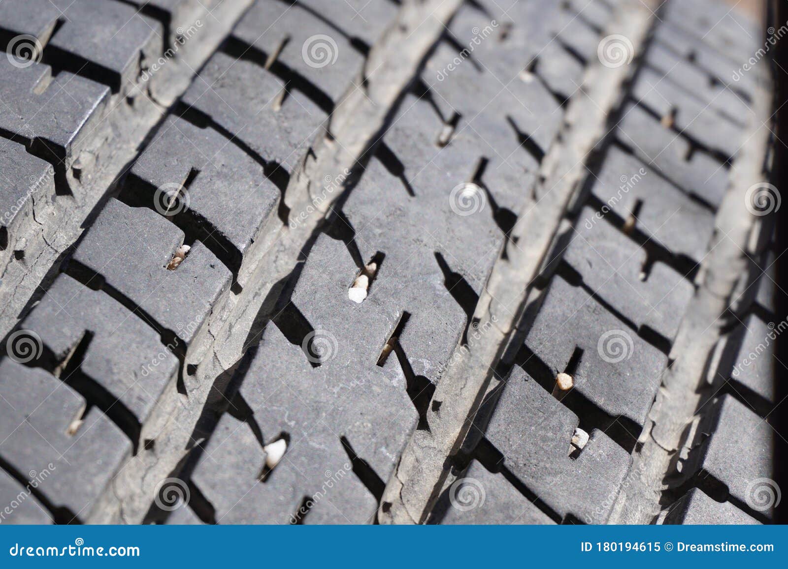 Close up of old tire tread stock image. Image of close - 180194615