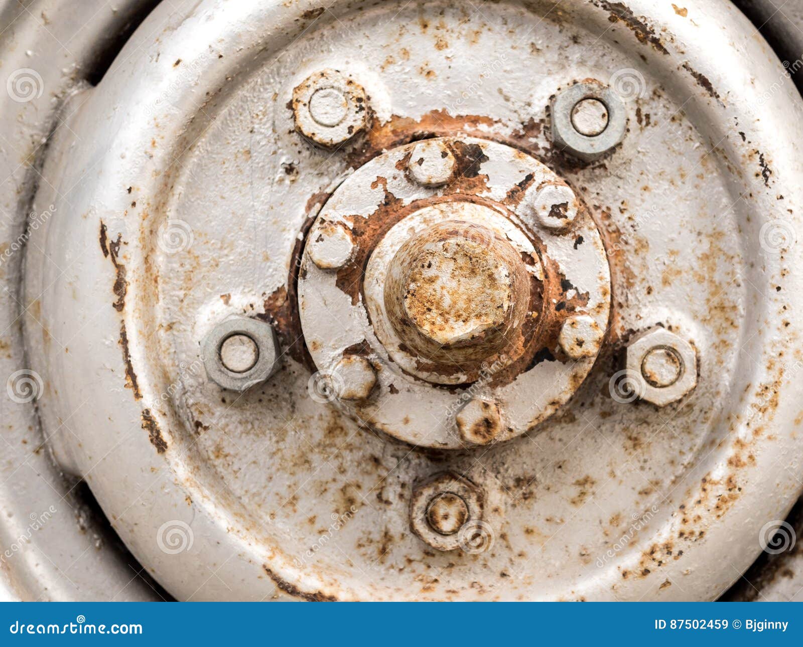 Closeup Old Wheel Mag Alloy , Rusty, Dirty Stock Image - Image of ...