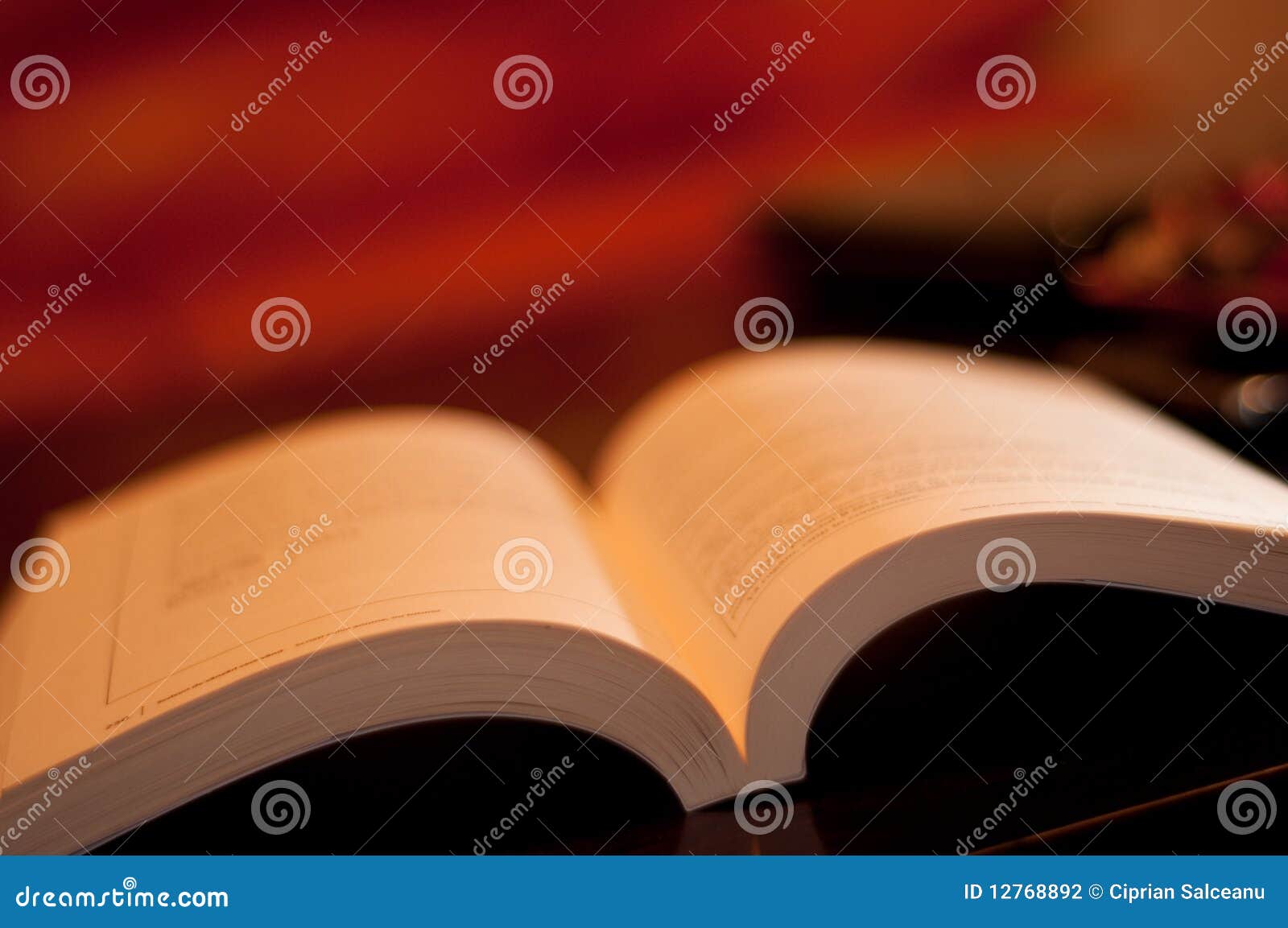 Open paperback book stock photo. Image of details, literature - 12768892