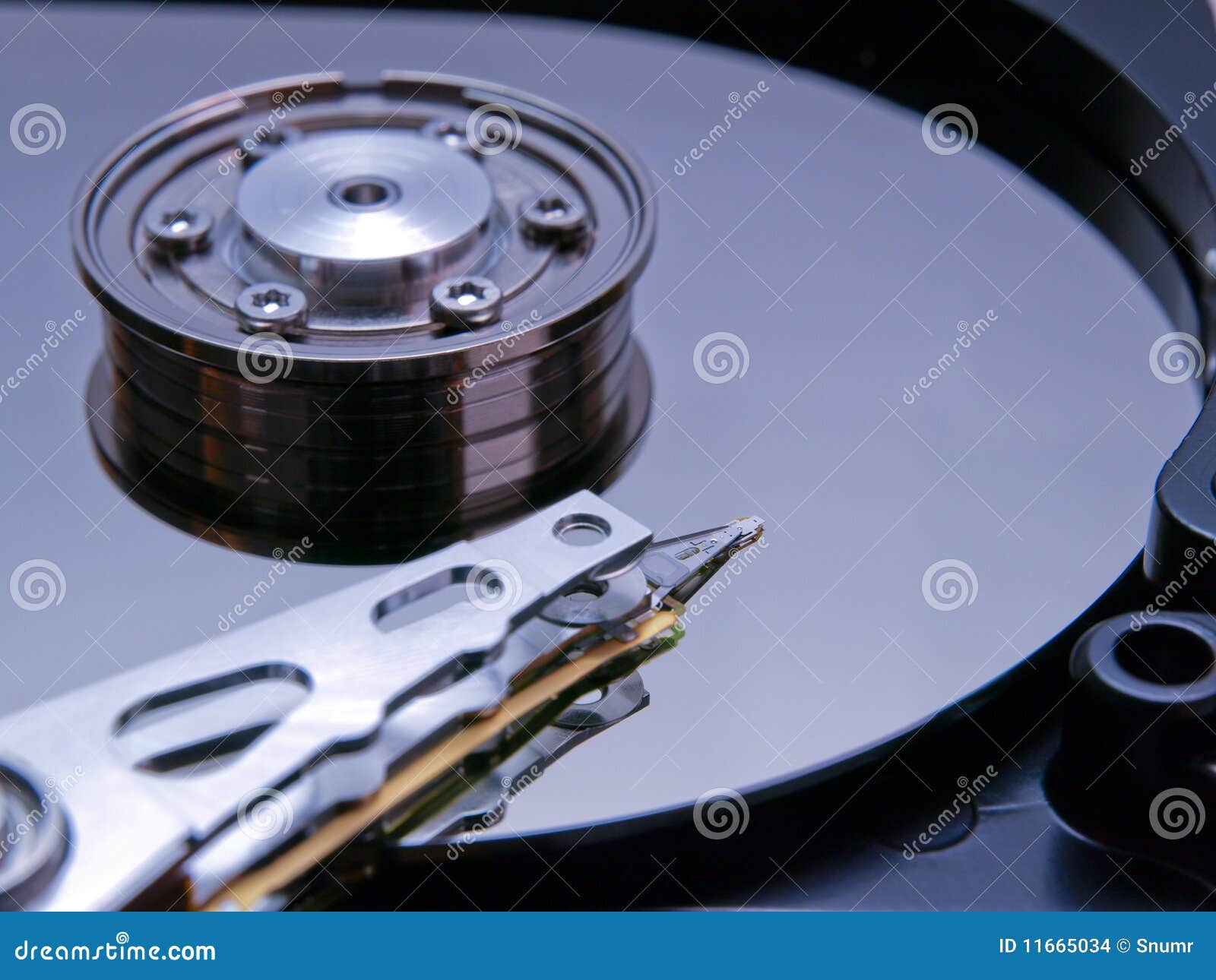 Closeup open hard drive stock photo. Image of data, disc - 11665034