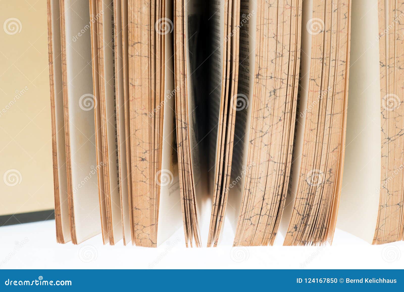 Closeup of the Pages of an Book Stock Photo - Image of read ...