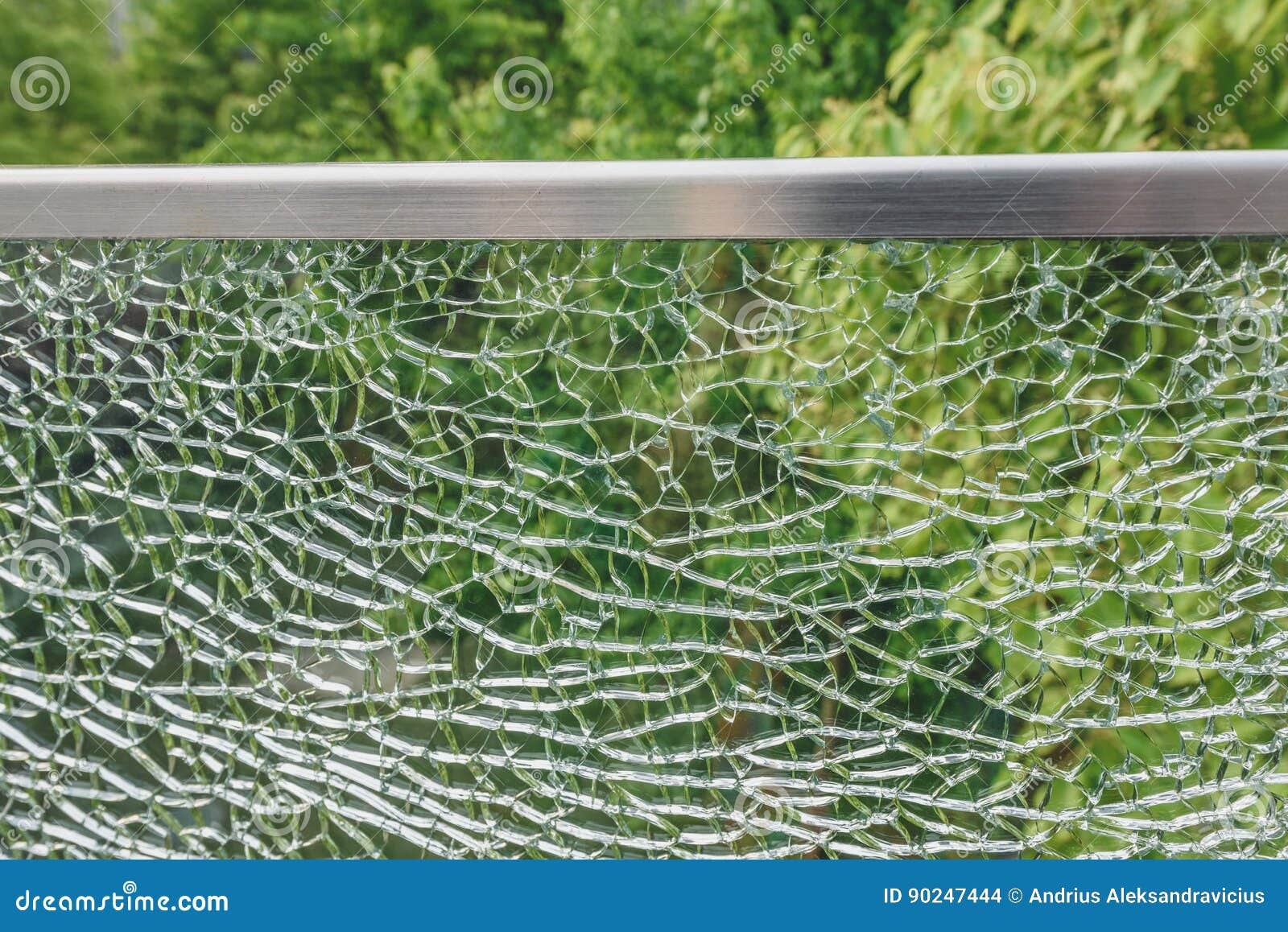 Closeup pf cracked glass stock photo. Image of tempered - 90247444