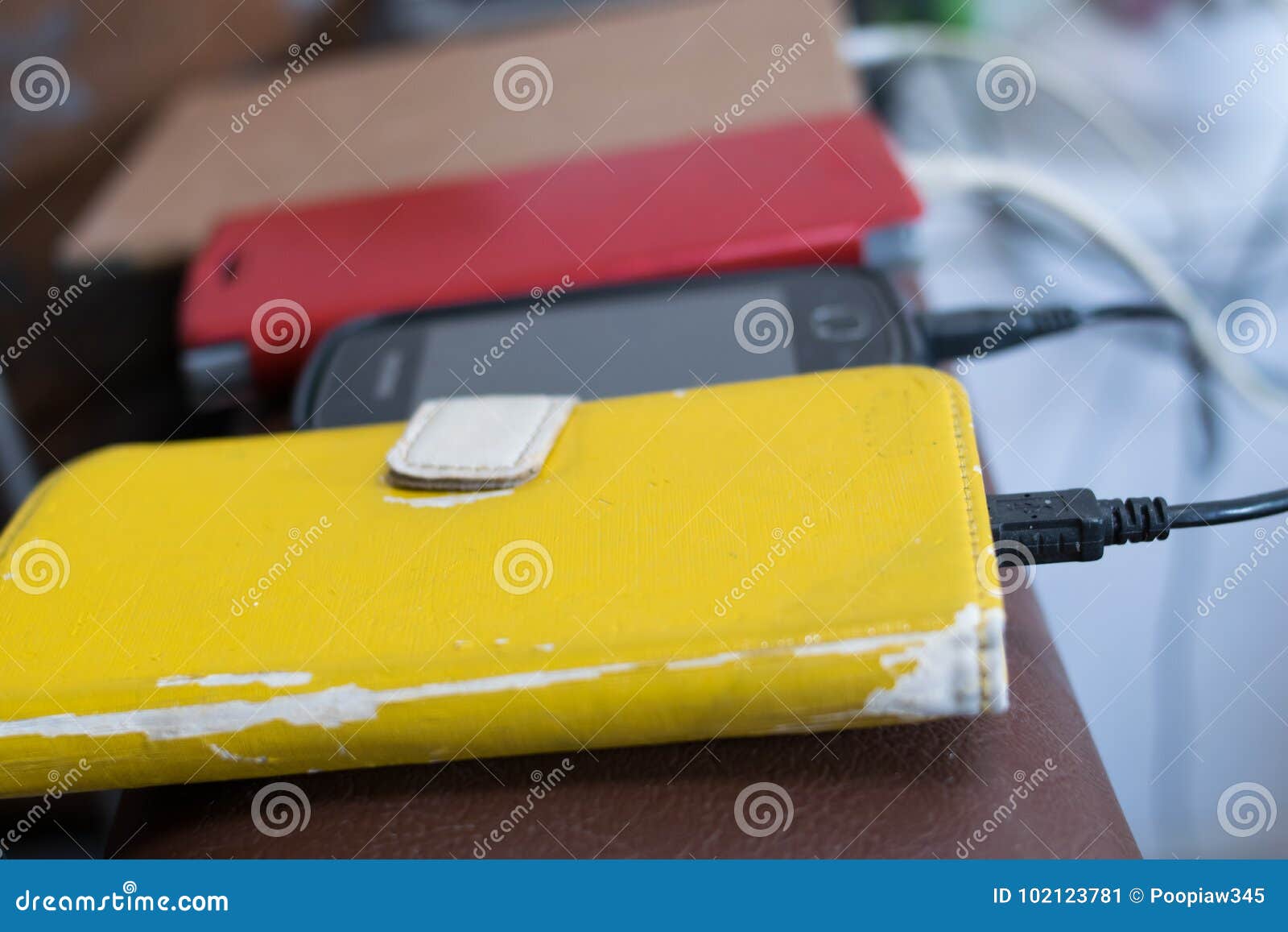 Closeup Phone Charging stock image. Image of gadget - 102123781