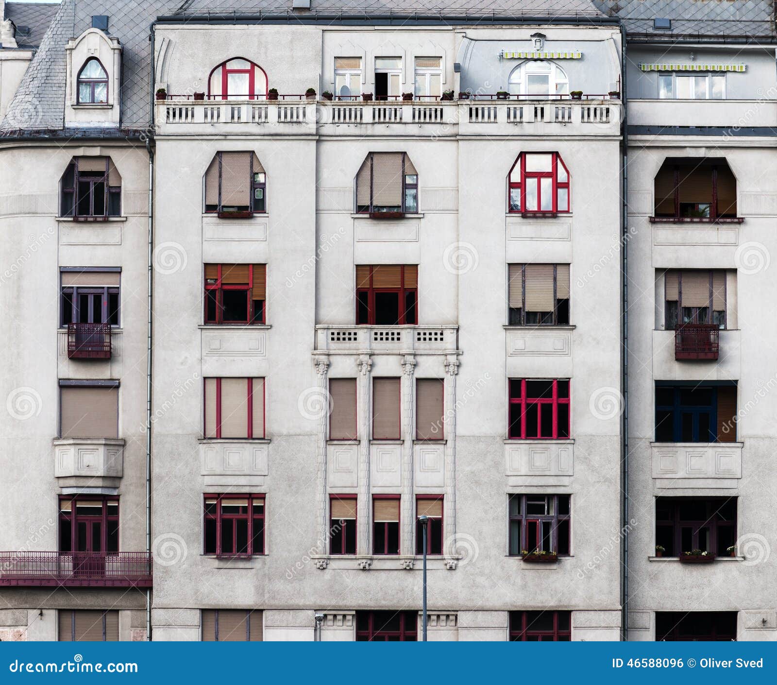 Closeup Photo of a Building Stock Photo - Image of exterior, brick ...